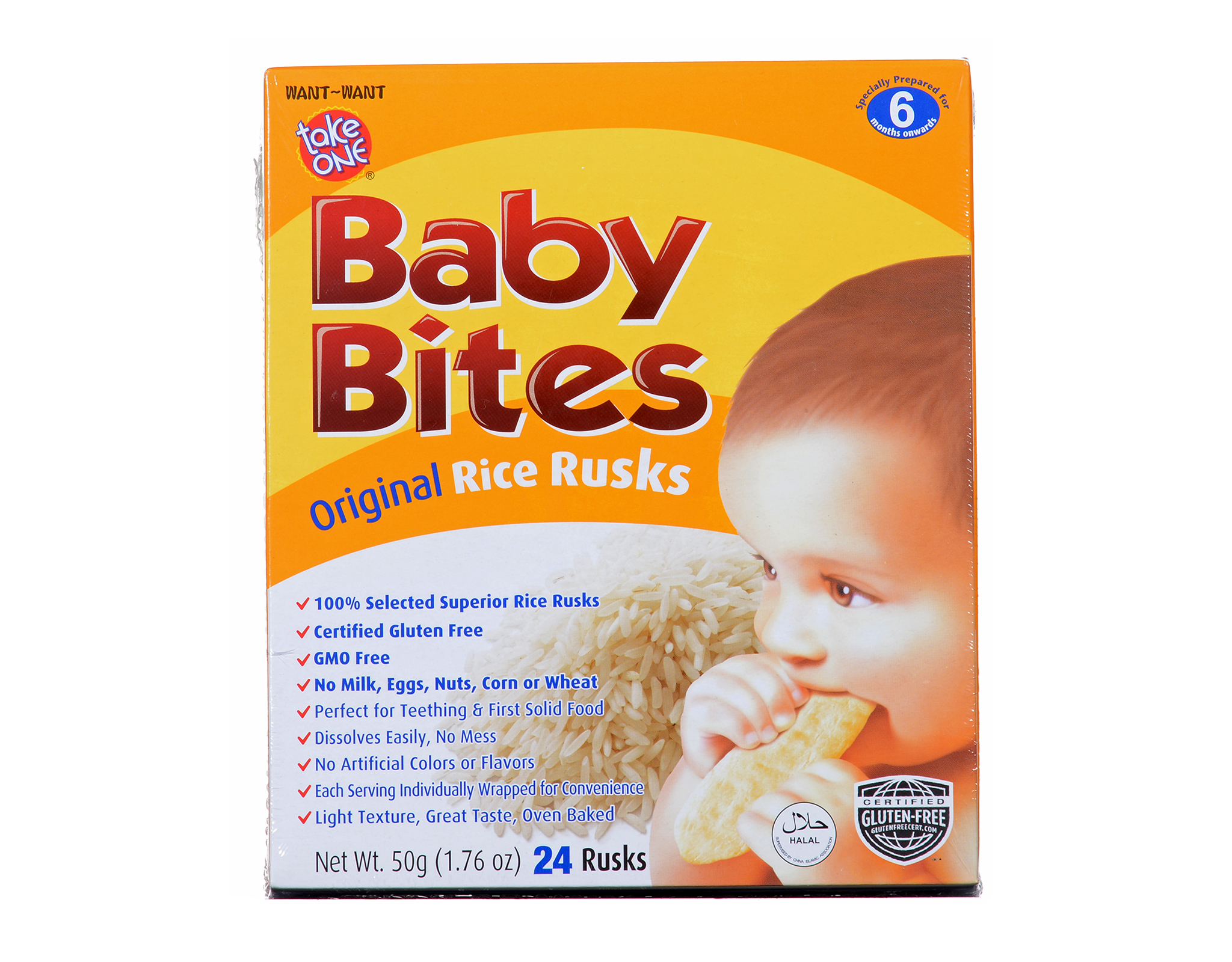 Take One Baby Bites Original Rice Rusk | myaeon2go