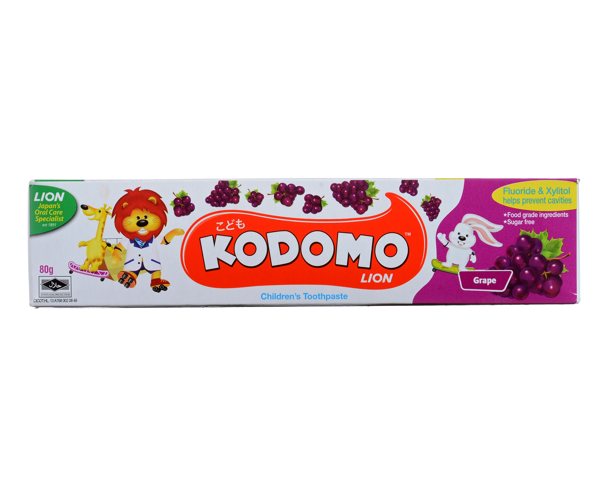 Kodomo Lion Toothpaste Grape | myaeon2go