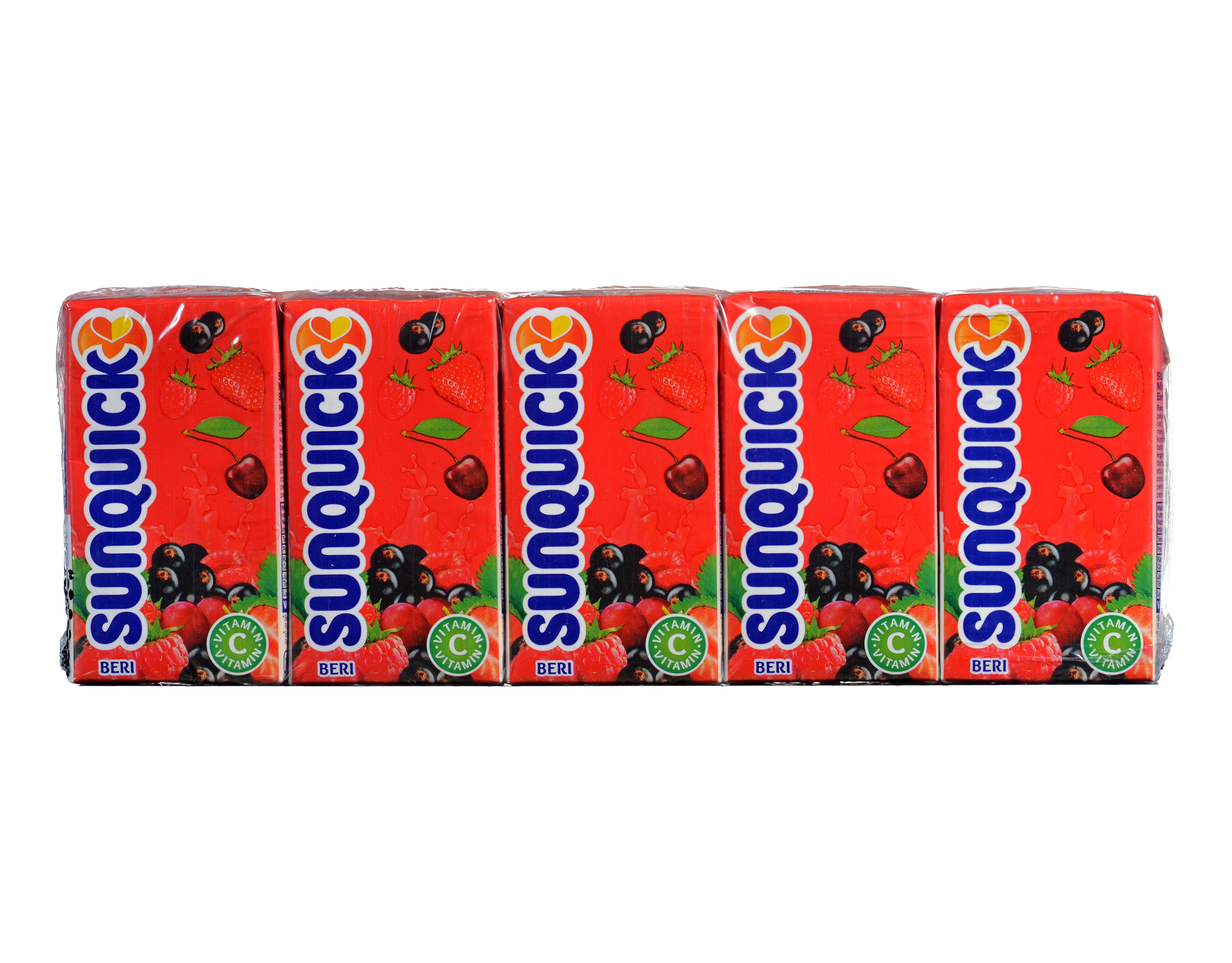 Sunquick Berries, 5 x 125 ml - Real Fruit Juice