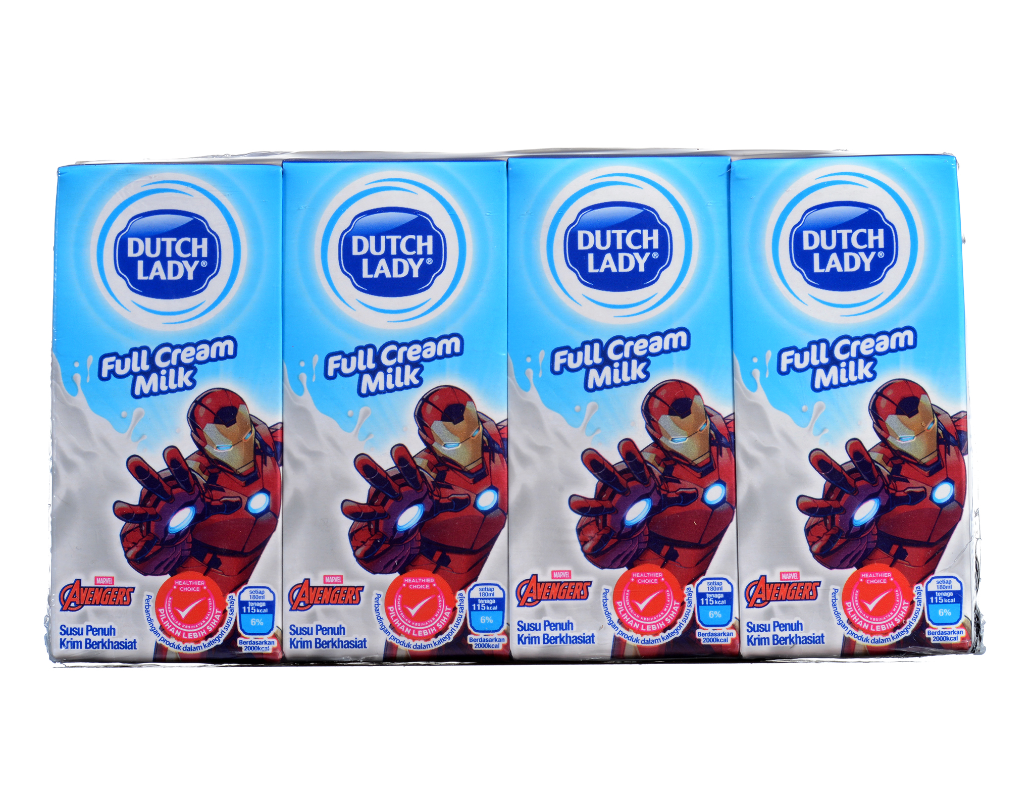 Dutch Lady UHT Milky Iron Man Full Cream Milk | myaeon2go