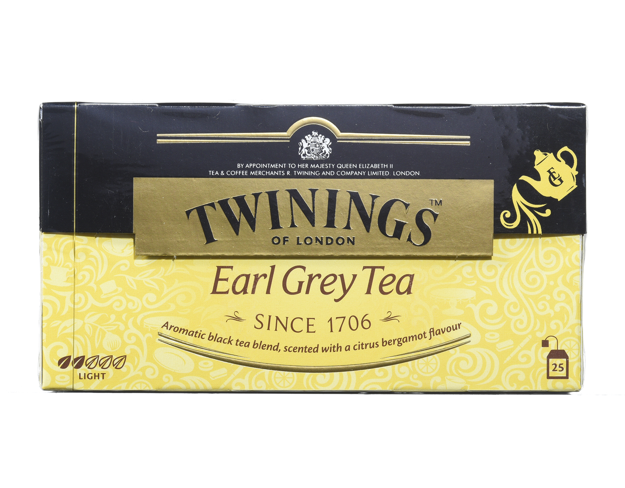 Twinings Earl Grey Tea 25x2g - Bergamot Flavour