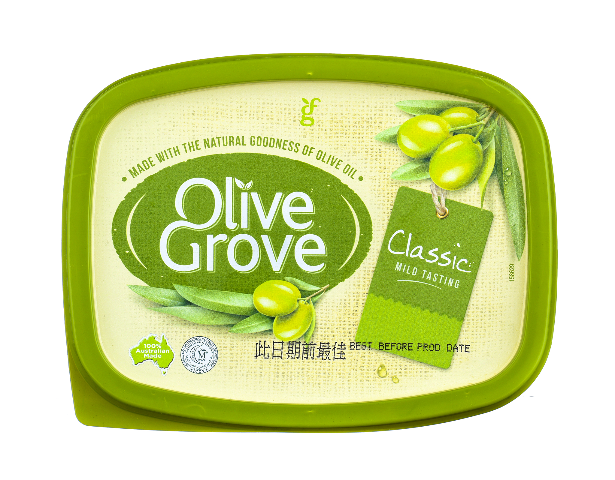 Olive Grove Classic Spread, 500g - Natural Olive Oil