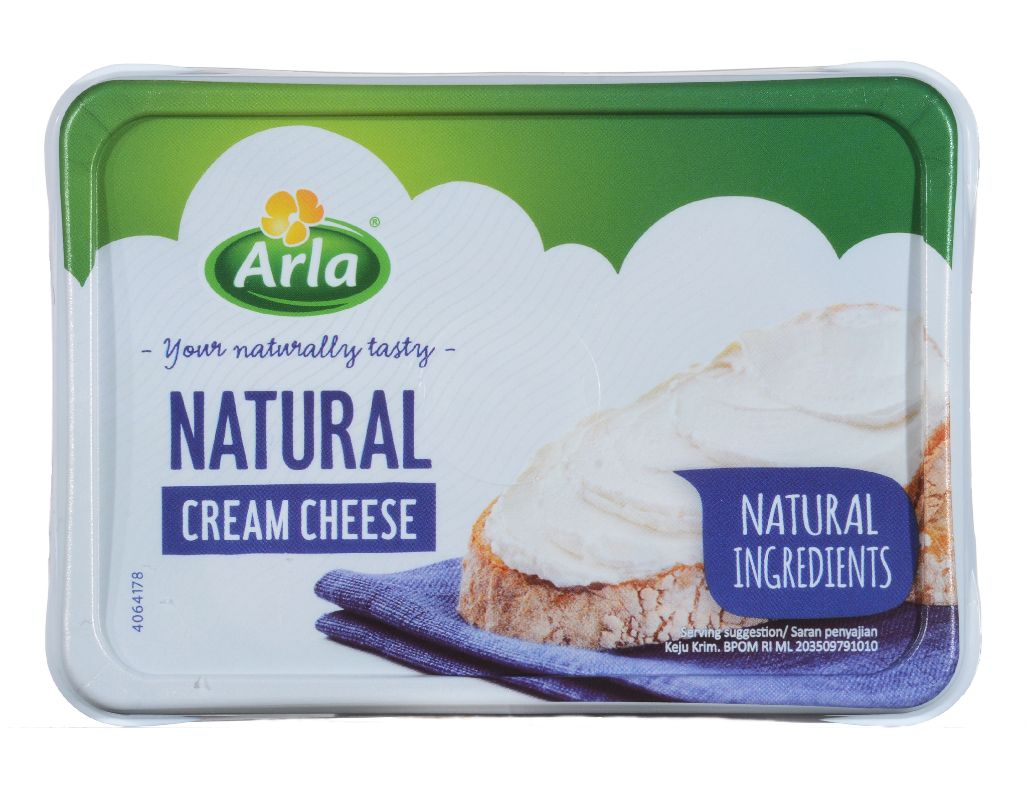 Arla Cream Cheese Natural, 150g - Naturally Tasty