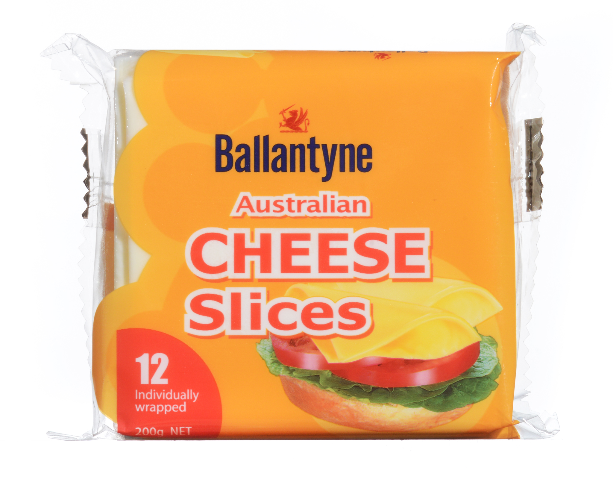 Ballantyne Slices Cheddar Cheese 12's | myaeon2go