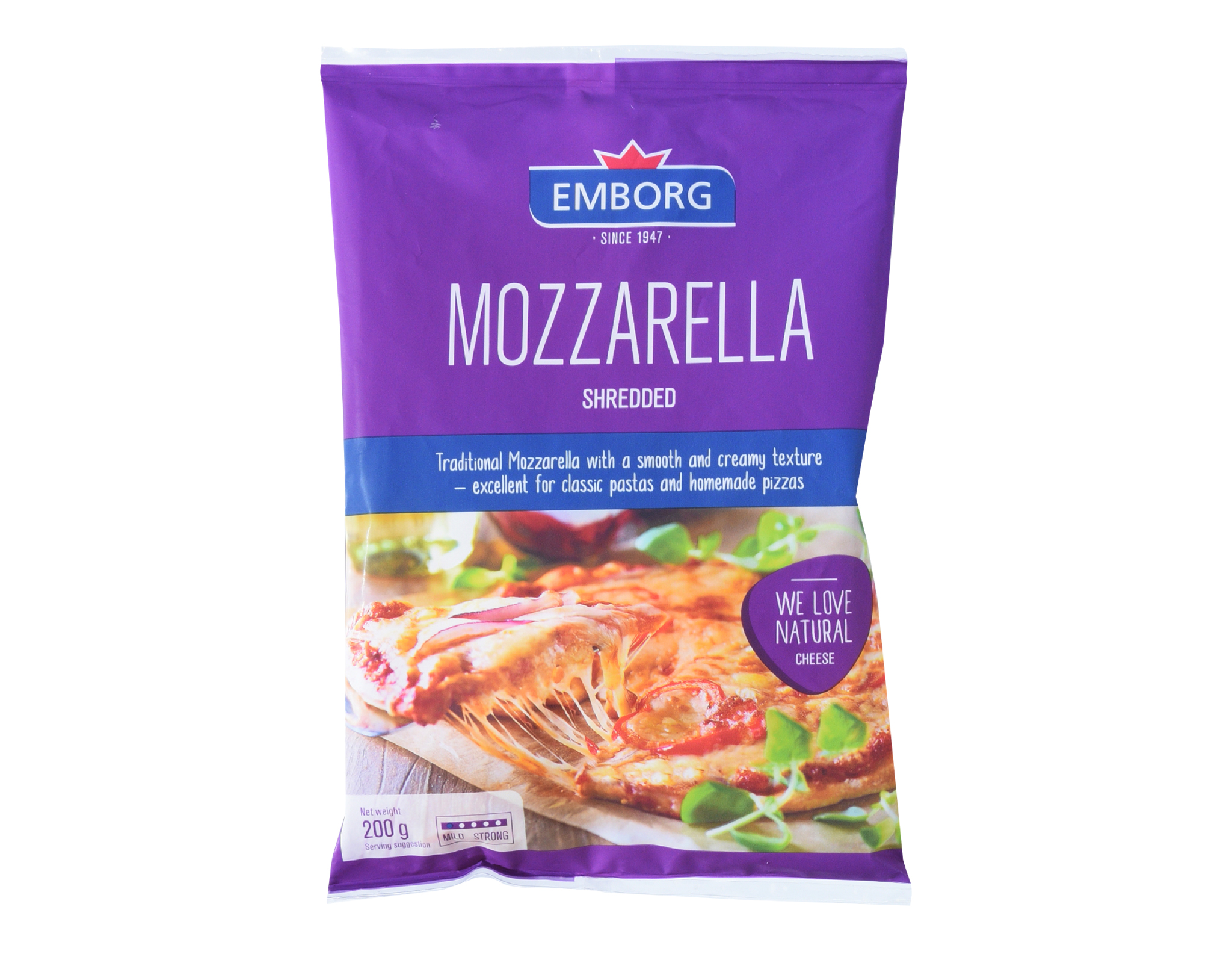 Emborg Shredded Mozarella Cheese Shredded Mozarella Cheese | myaeon2go