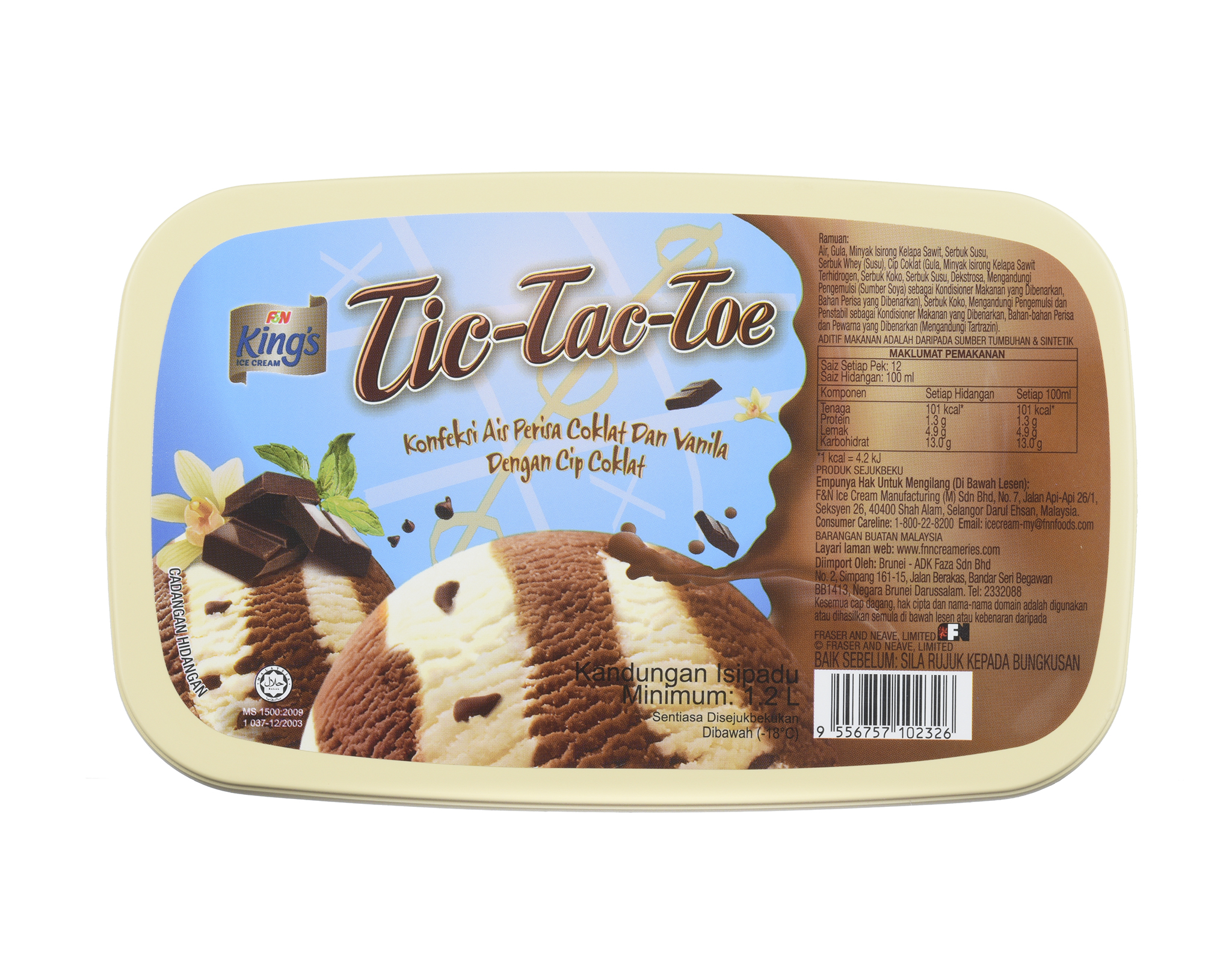 King's Ice Cream Tic Tac Toe Ice Cream Tic Tac Toe | myaeon2go