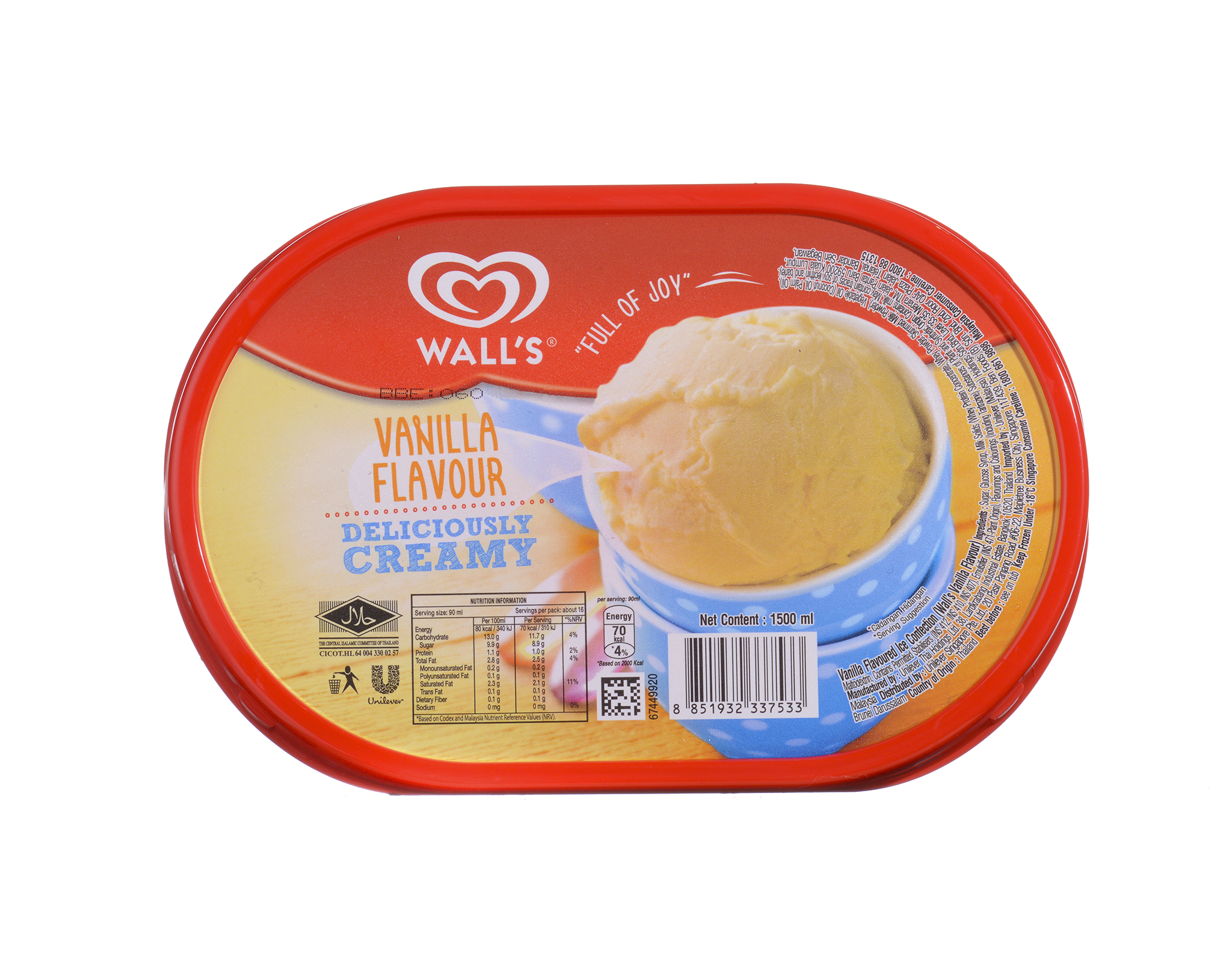 Wall's Ice Cream Vanilla Ice Cream Vanilla | myaeon2go