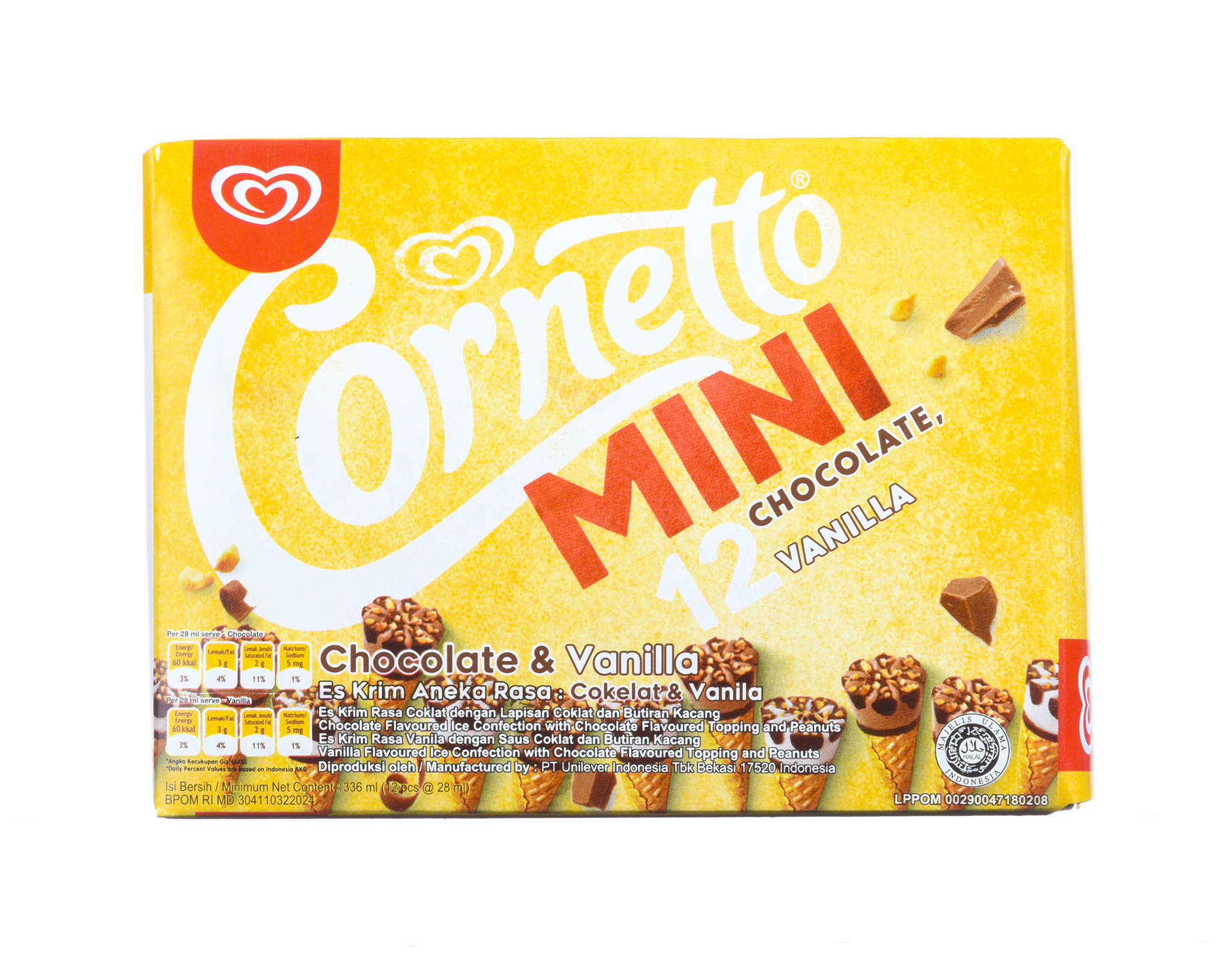 Wall's Mini Cornetto Chocolate & Vanilla | myaeon2go