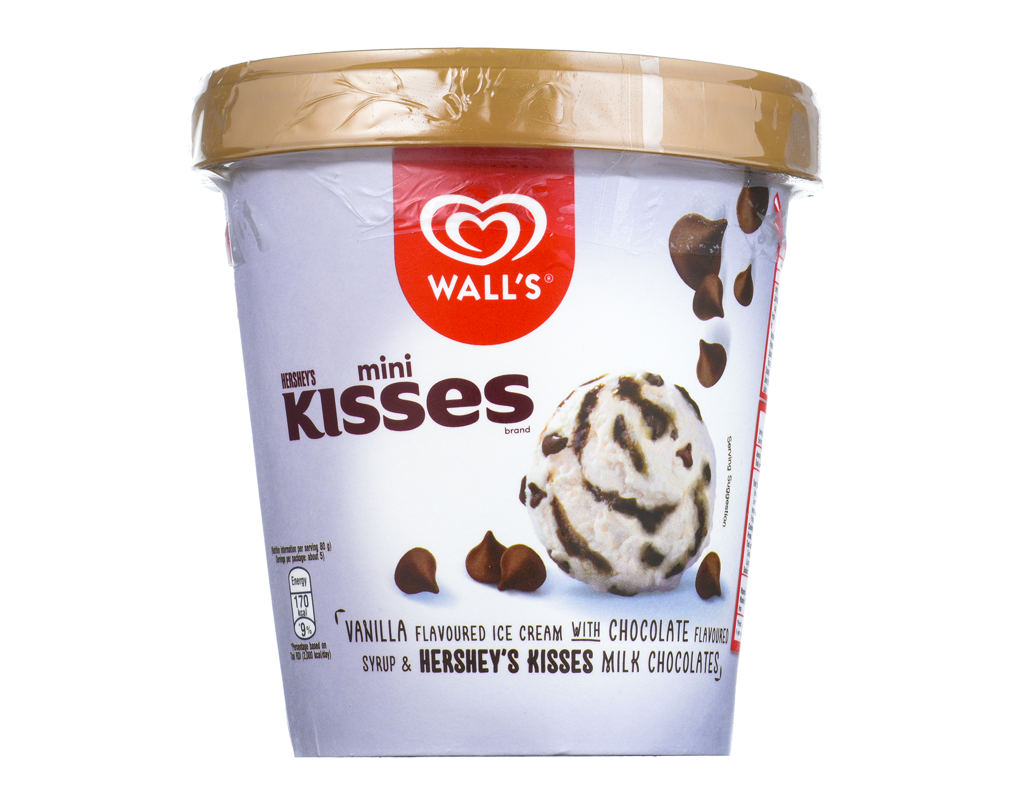 Wall's Selection Hershey's Kisses Milk Chocolate | myaeon2go