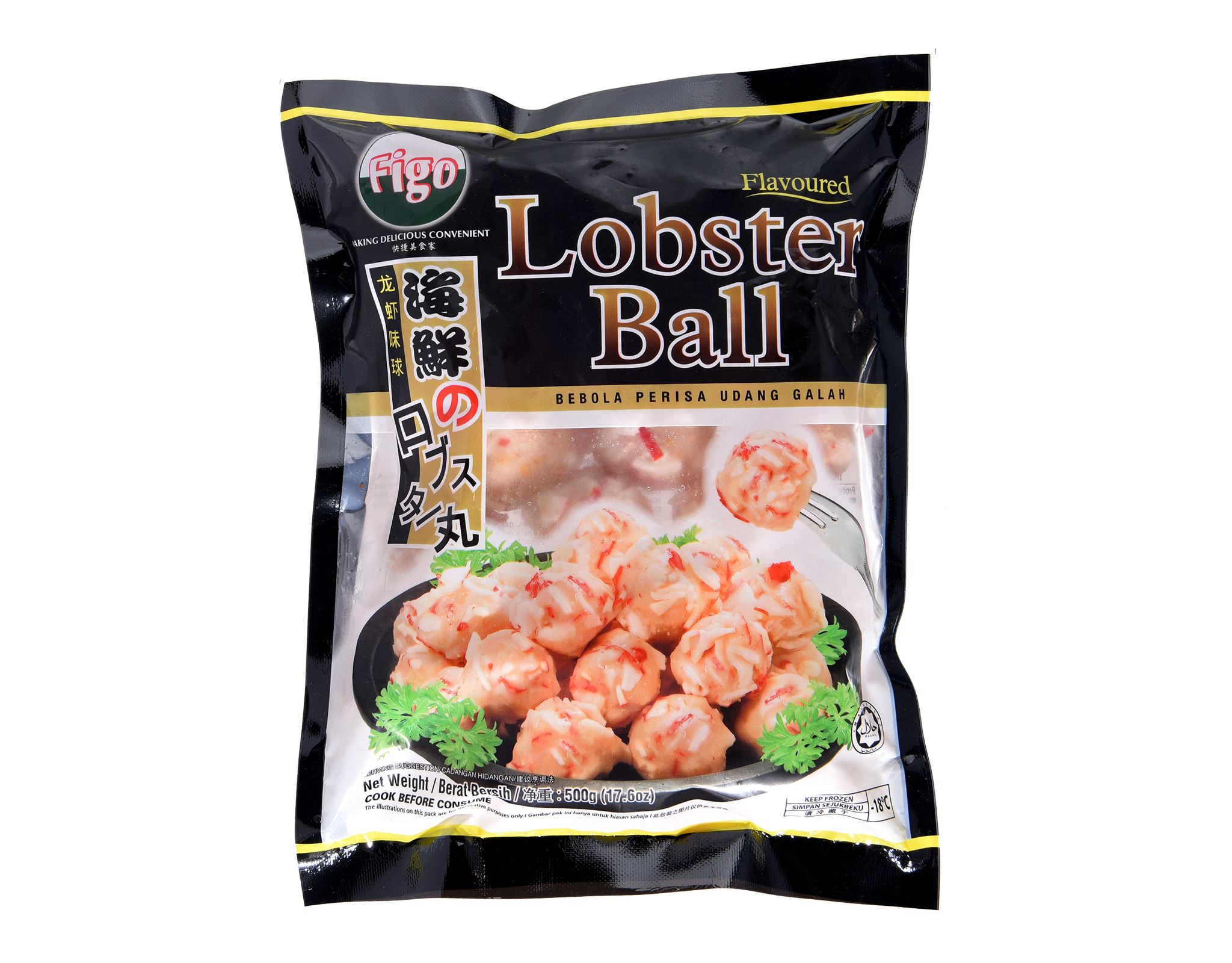 Figo Lobster Ball, 500 g - Delicious & Convenient