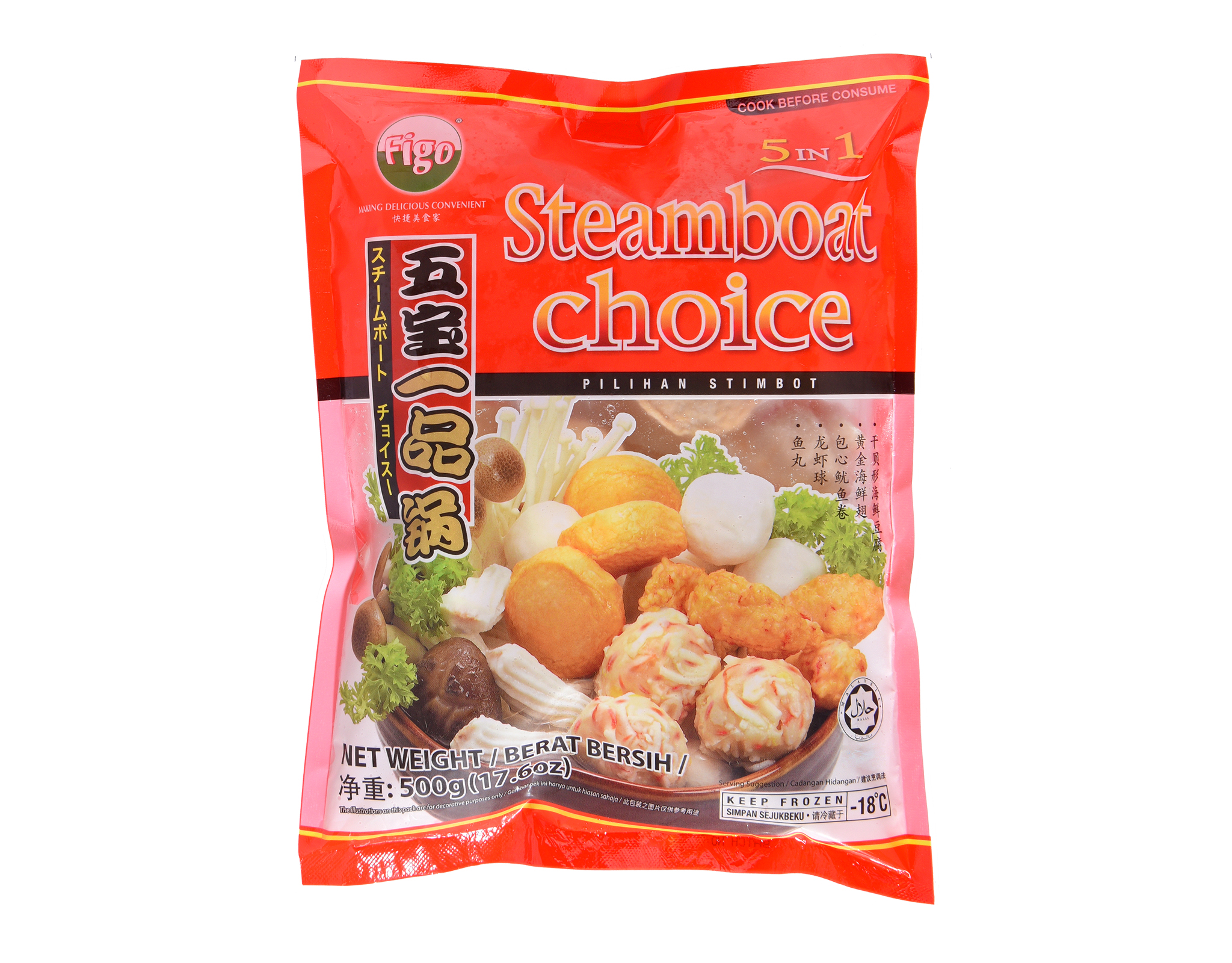 Figo Steamboat Choice, 500g - Delicious Convenience