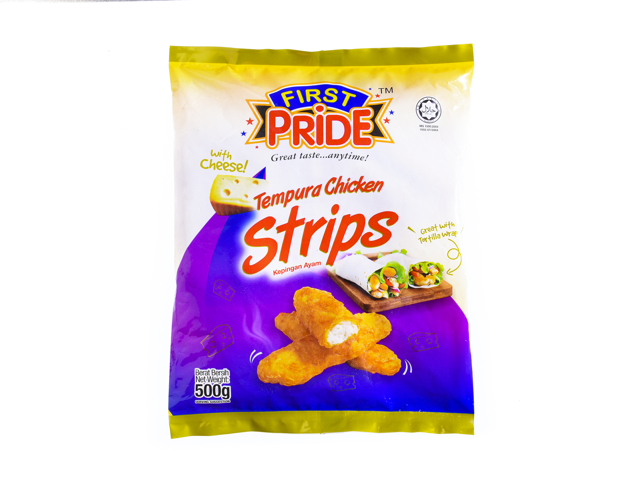 First Pride Tempura Cheese Chicken Strip Tempura Cheese Chicken Strip ...