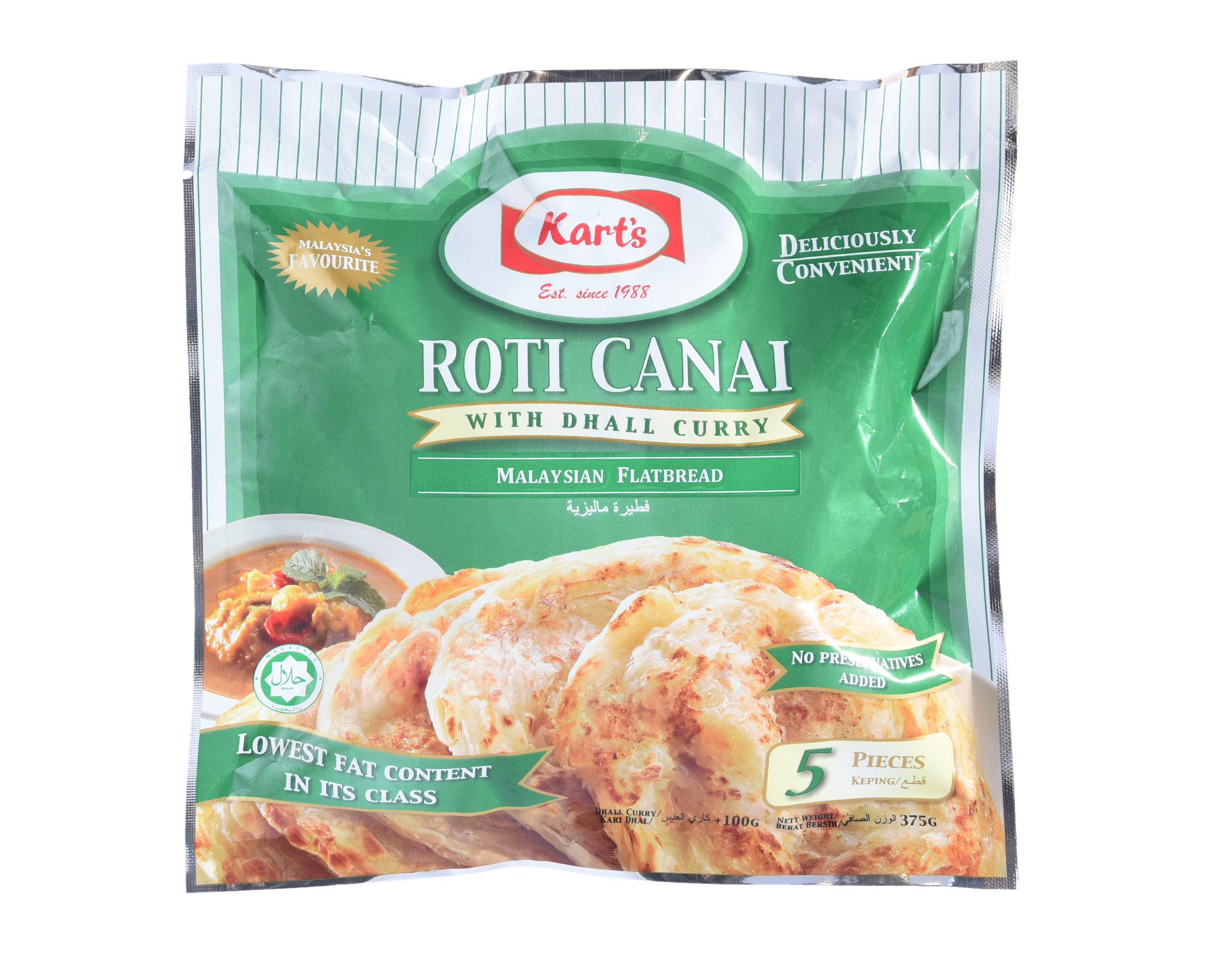Kart's Roti Canai with Kacang Dhall | myaeon2go