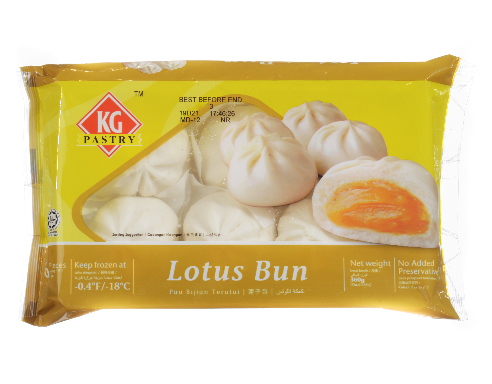 KG Pastry Lotus Bun | myaeon2go