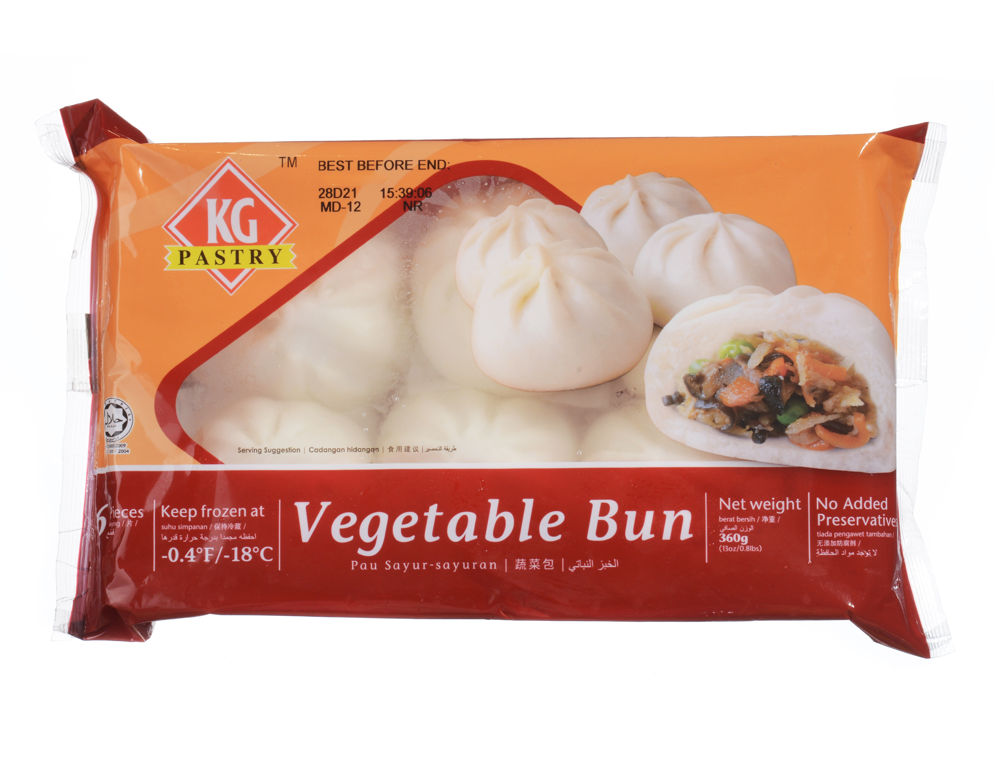 KG Pastry Vegetable Bun | myaeon2go