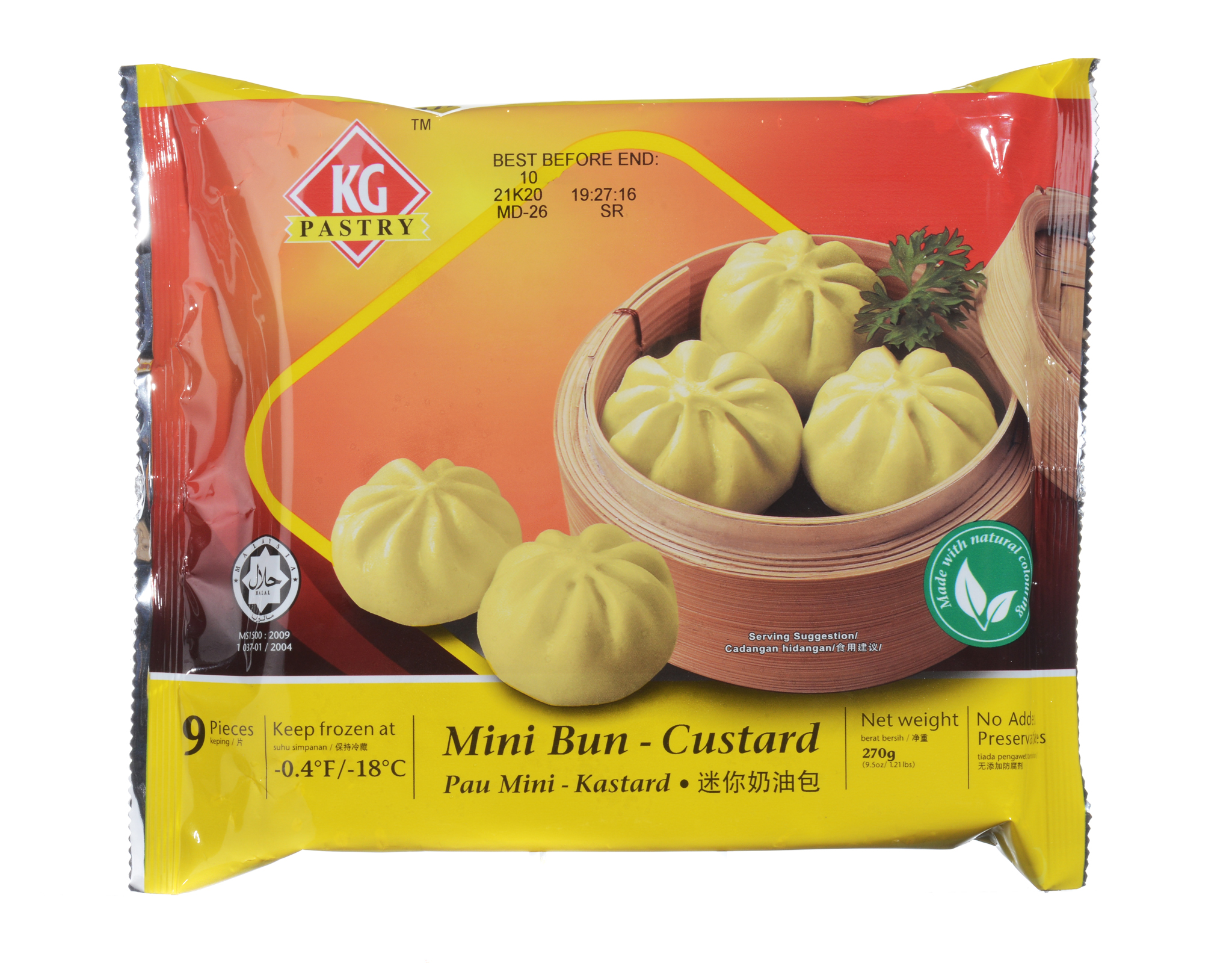 KG Pastry Custard Mini Bun | myaeon2go
