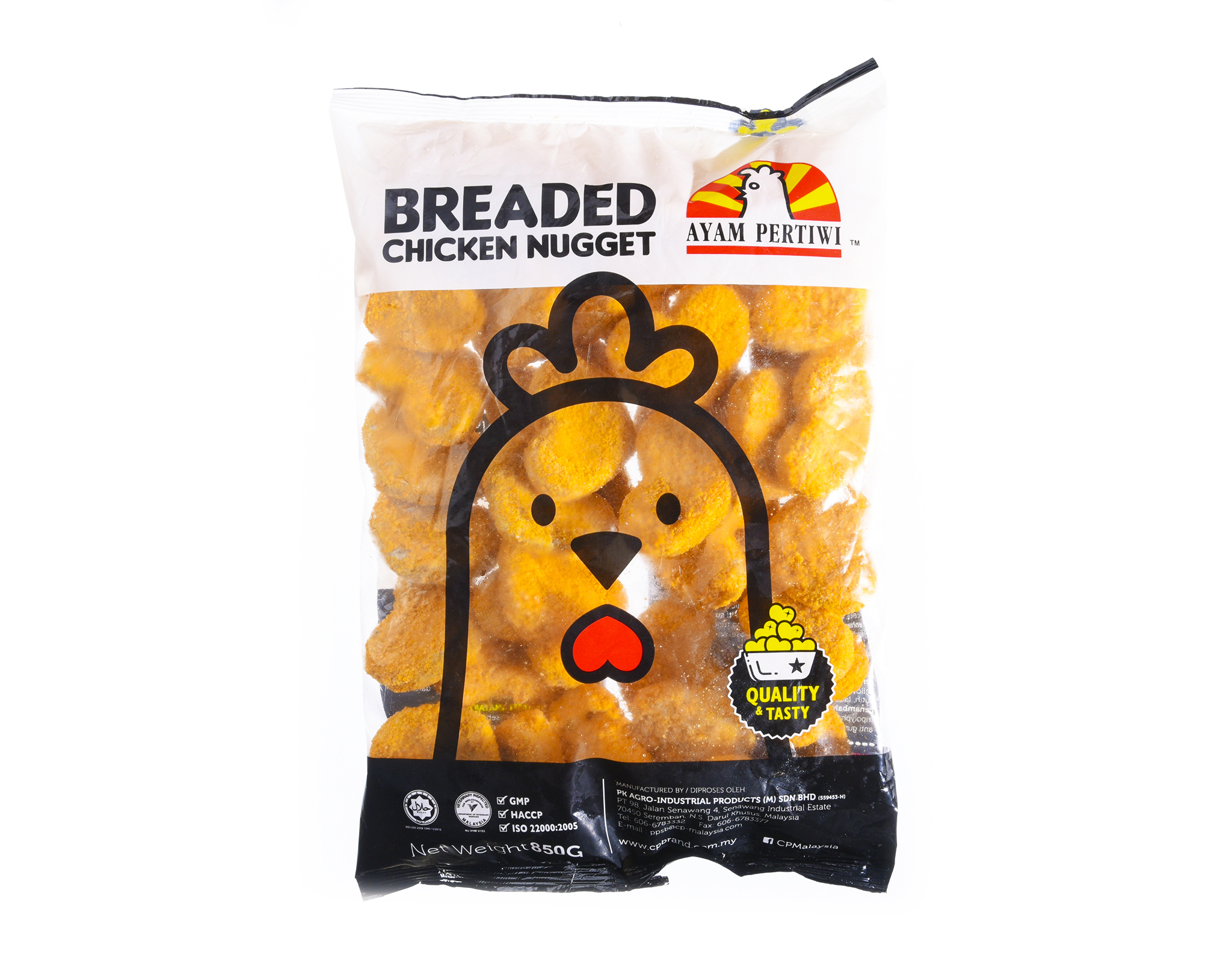 Pertiwi Chicken Nugget, 850 g - Tasty & Quality