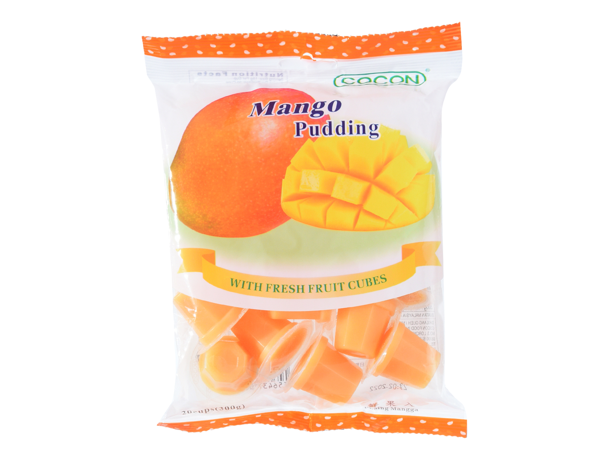 Cocon Nata Fruit Cube Mini Mango Pudding | myaeon2go