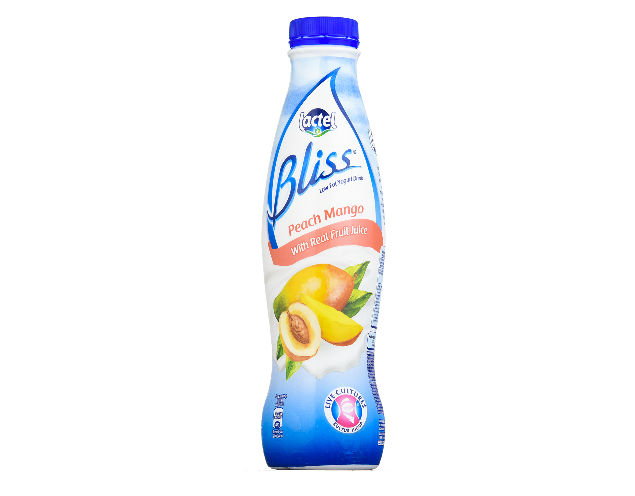 Lactel Bliss 0% Low Fat Yogurt Drink Peach Mango | myaeon2go