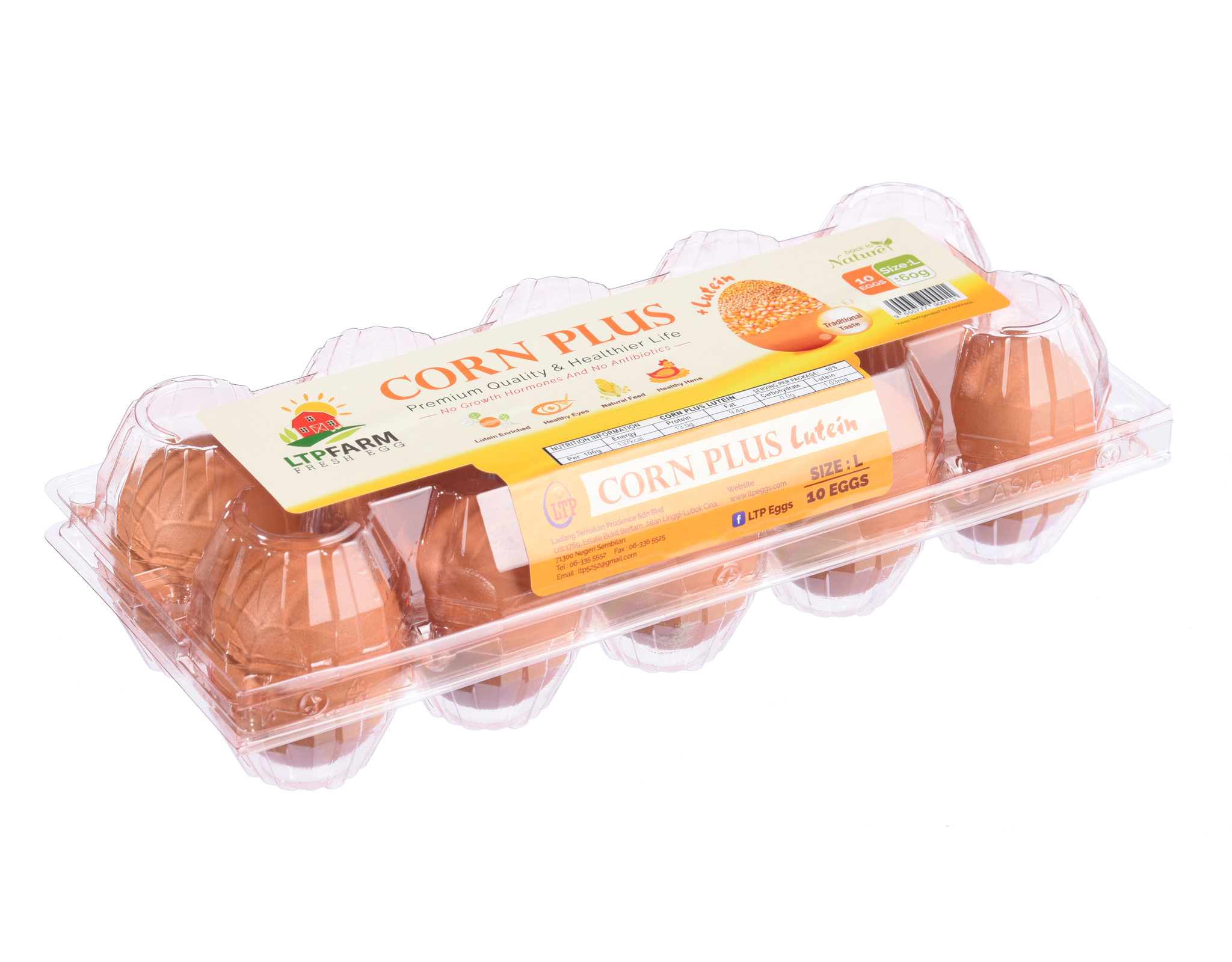LTP Corn Plus, 10 pcs - Lutein Enriched Eggs