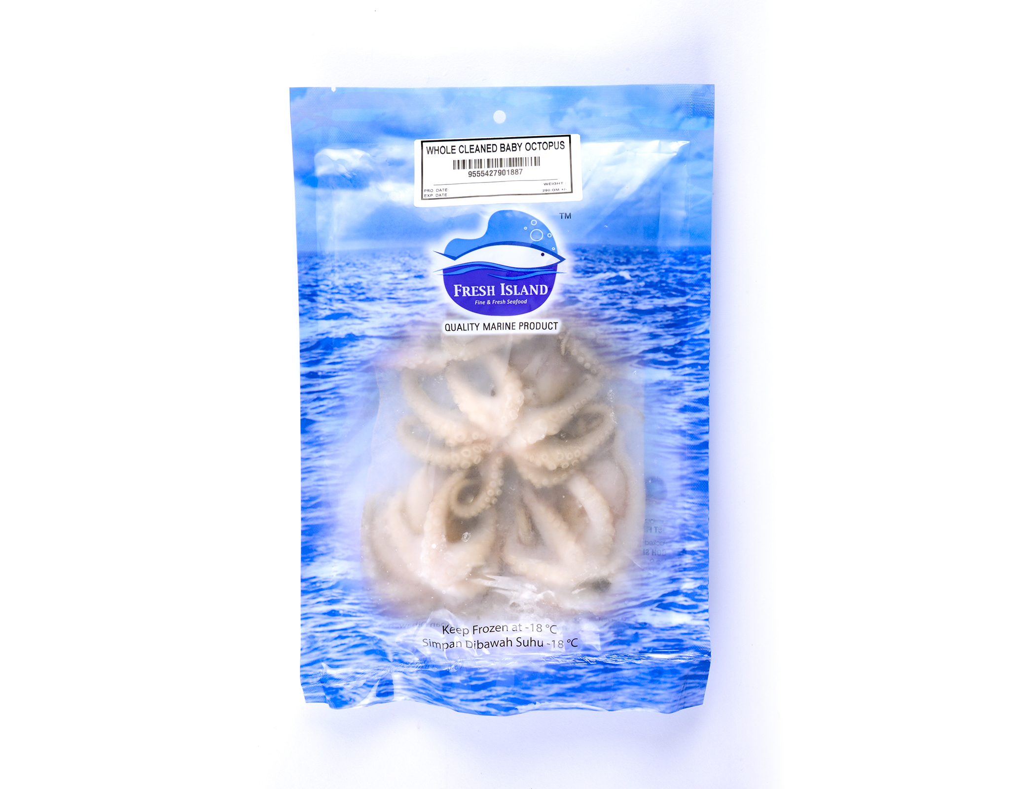 Fresh Island Baby Octopus 290g - Fresh Seafood