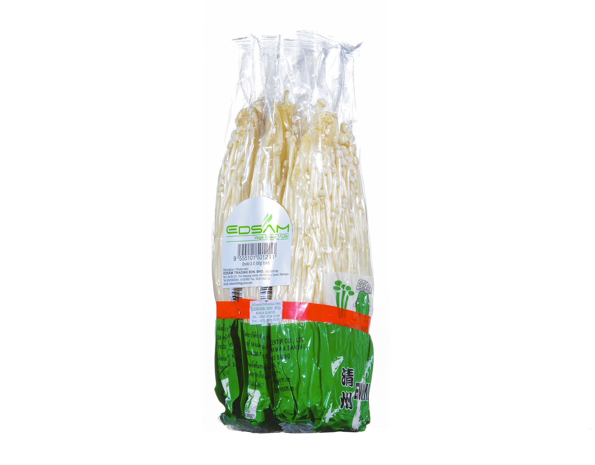 Edsam Enoki, 3 x 100 g- Pesticide-Free