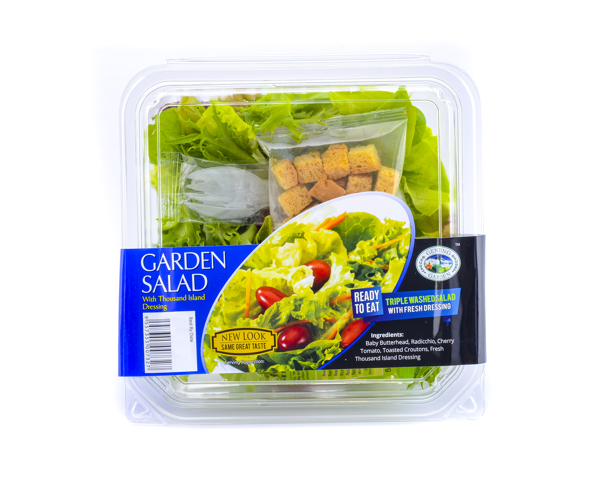 Genting Garden MY Garden Salad Bowl, 130g - Fresh & Ready