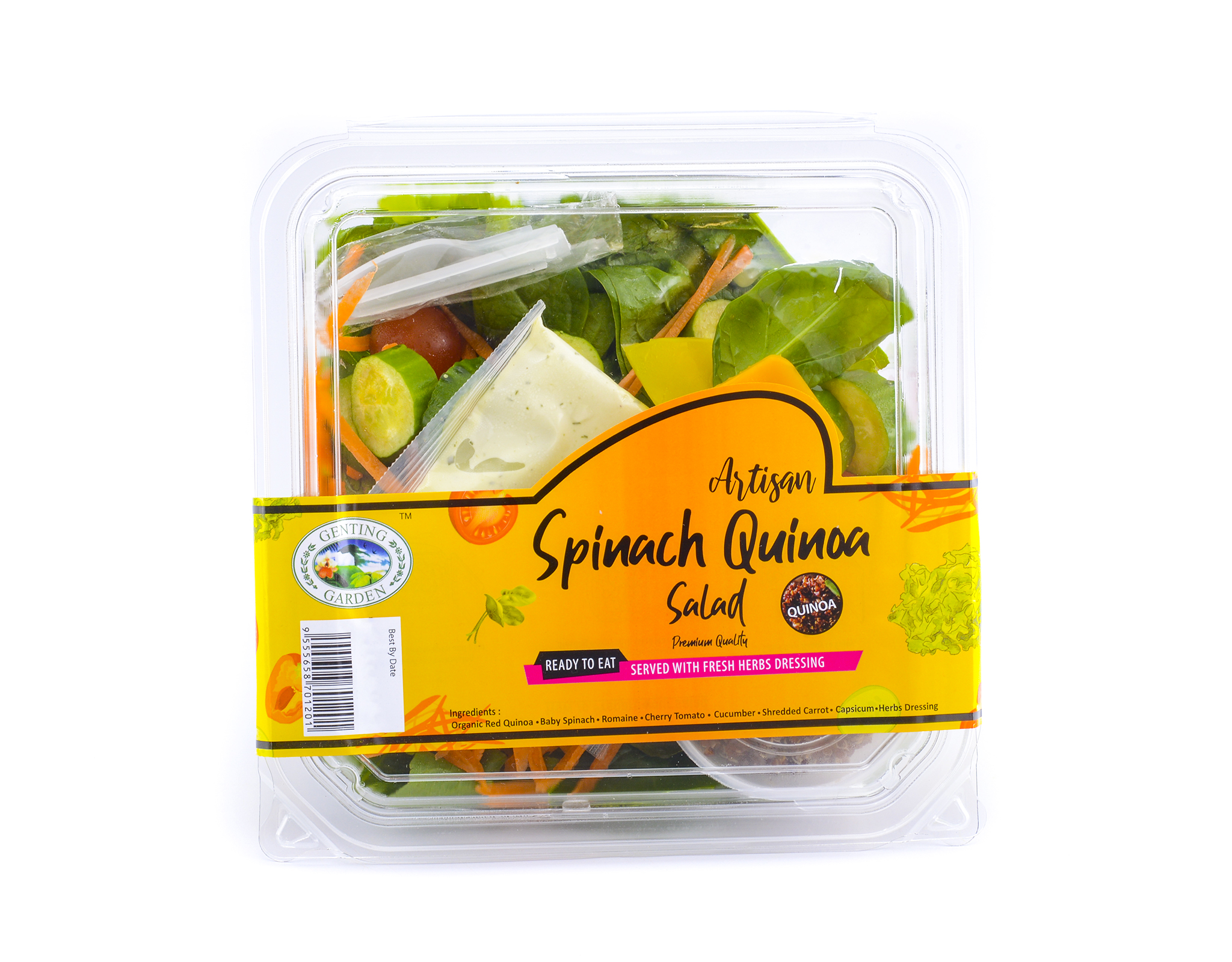 Genting Garden Spinach Quinoa Salad Bowl | myaeon2go