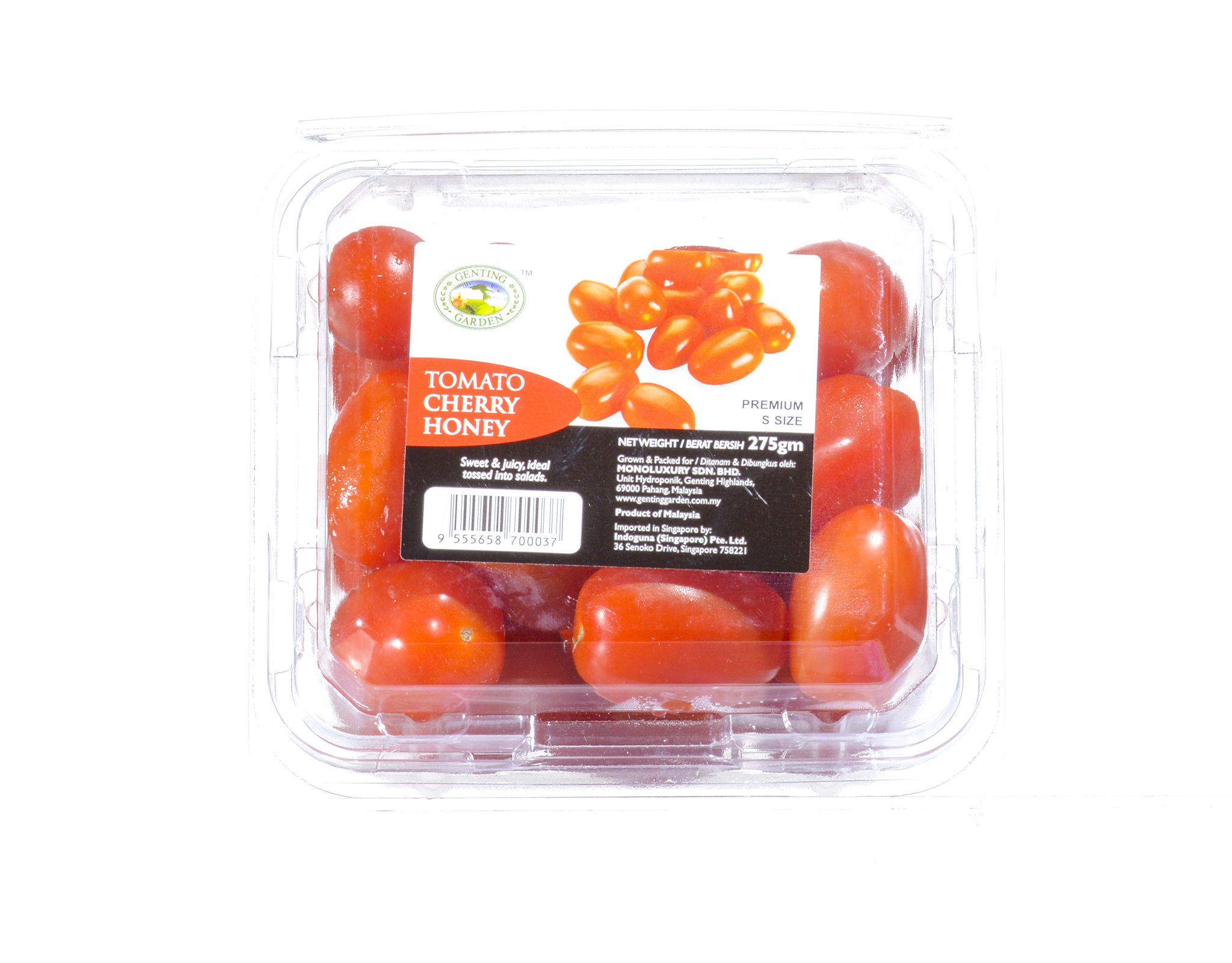 Genting Garden Tomato Cherry Honey - Sweet & Juicy, Perfect