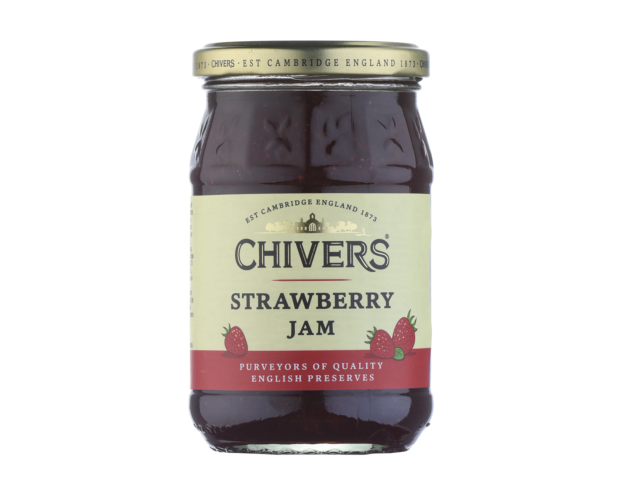 Chivers Strawberry Jam, 340g - Quality Preserves