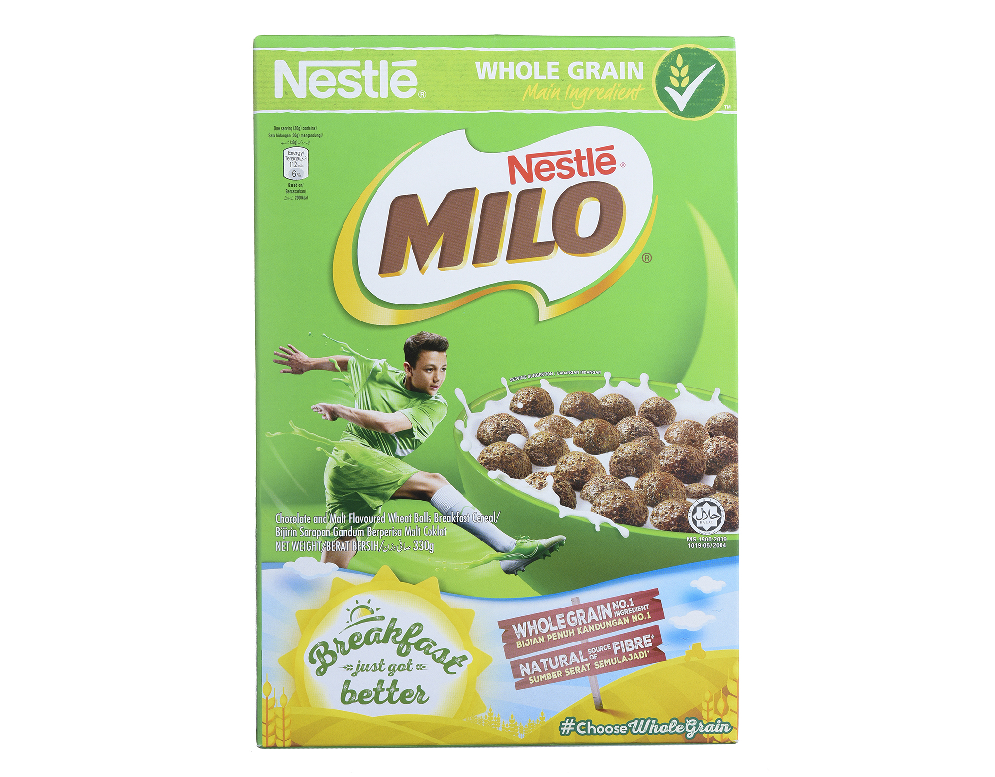 Milo Chocoalate & Malt Flavoured Wheat Balls Cereal | myaeon2go
