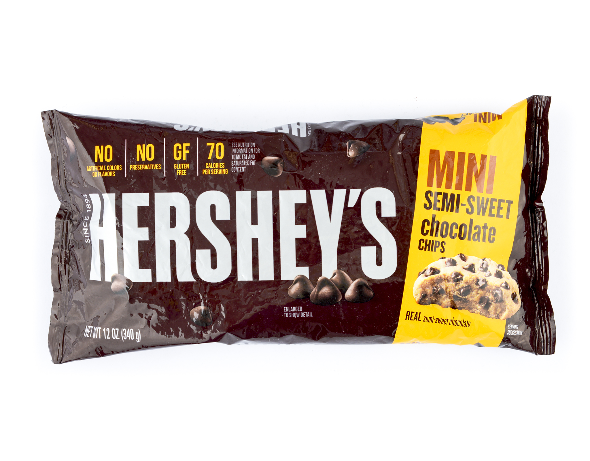 Hershey's Mini Semi-Sweet Chocolate Chip, 340g - Gluten-Free