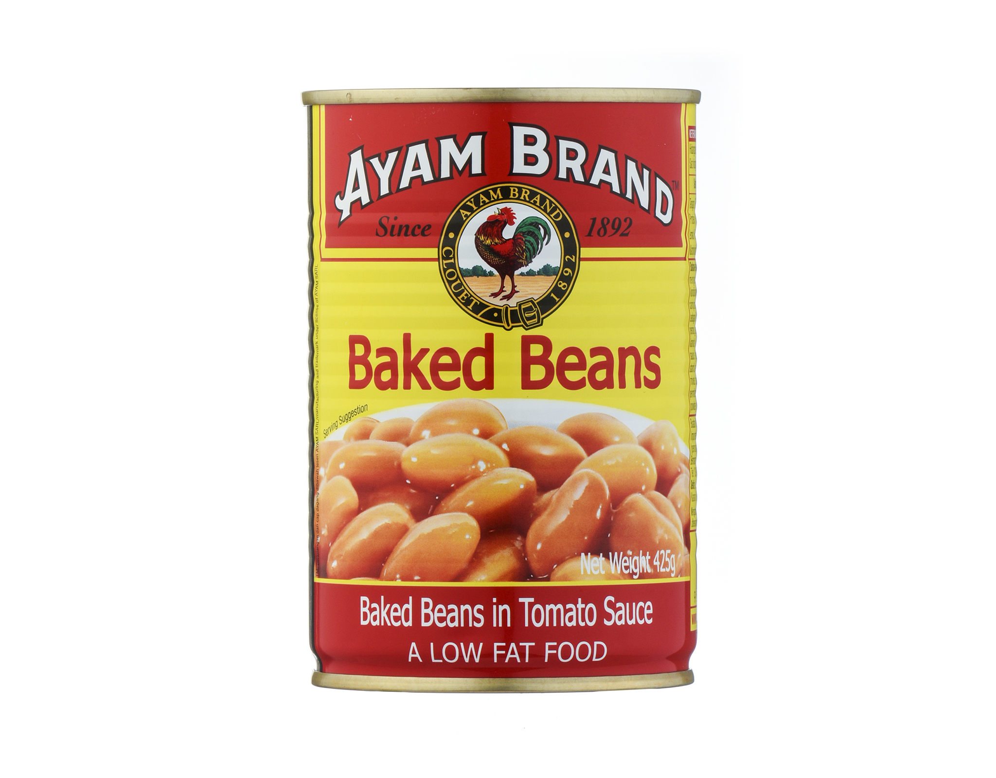 Ayam Brand Baked Beans, 425g - High Fiber, Low Fat