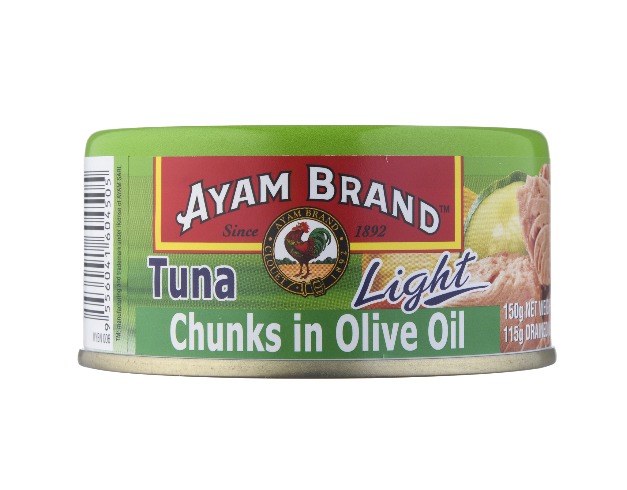 Ayam Brand Tuna Chunks In Olive Oil, 150g - Healthy Choice