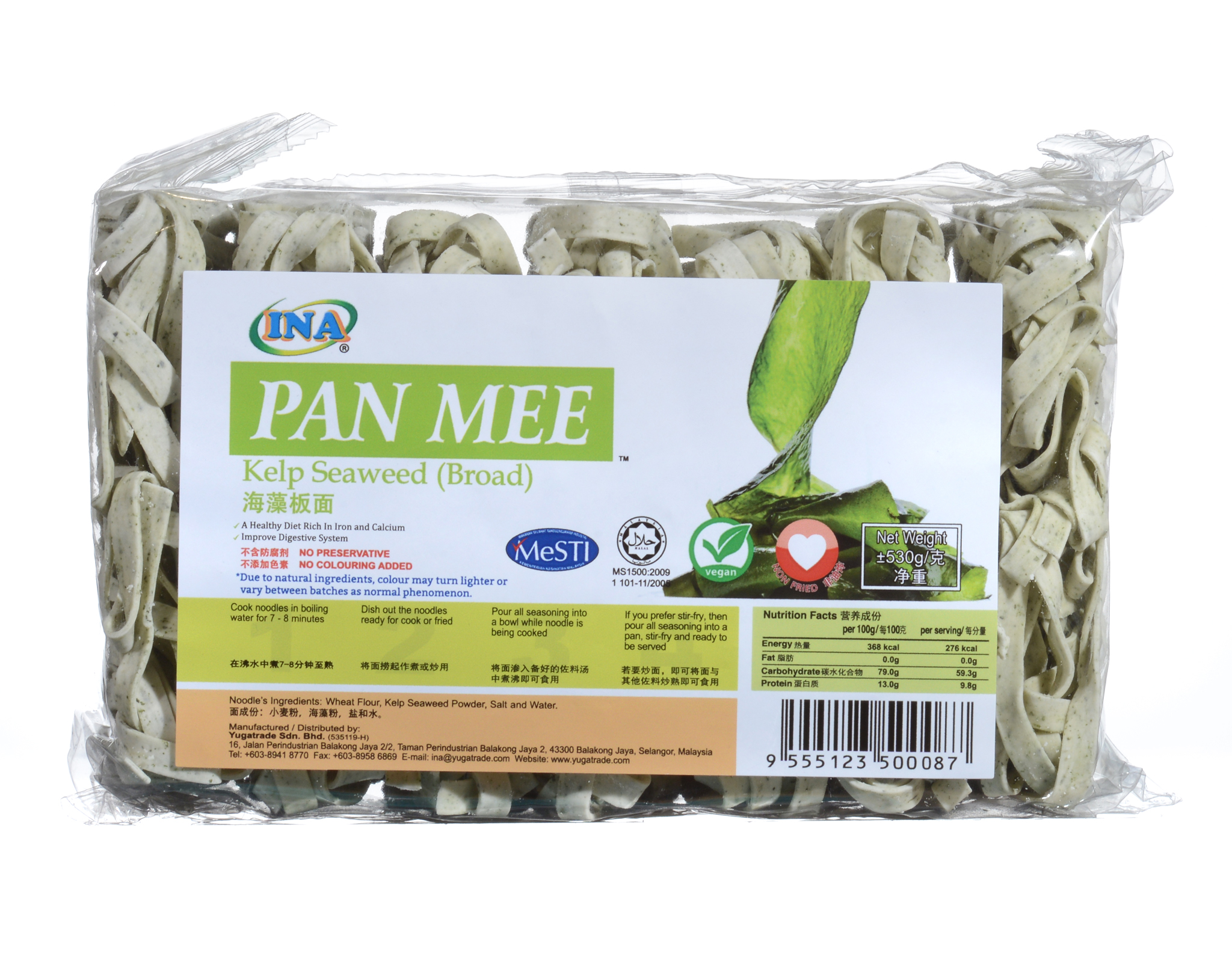 Ina Pan Mee Kelp Seaweed Broad | myaeon2go