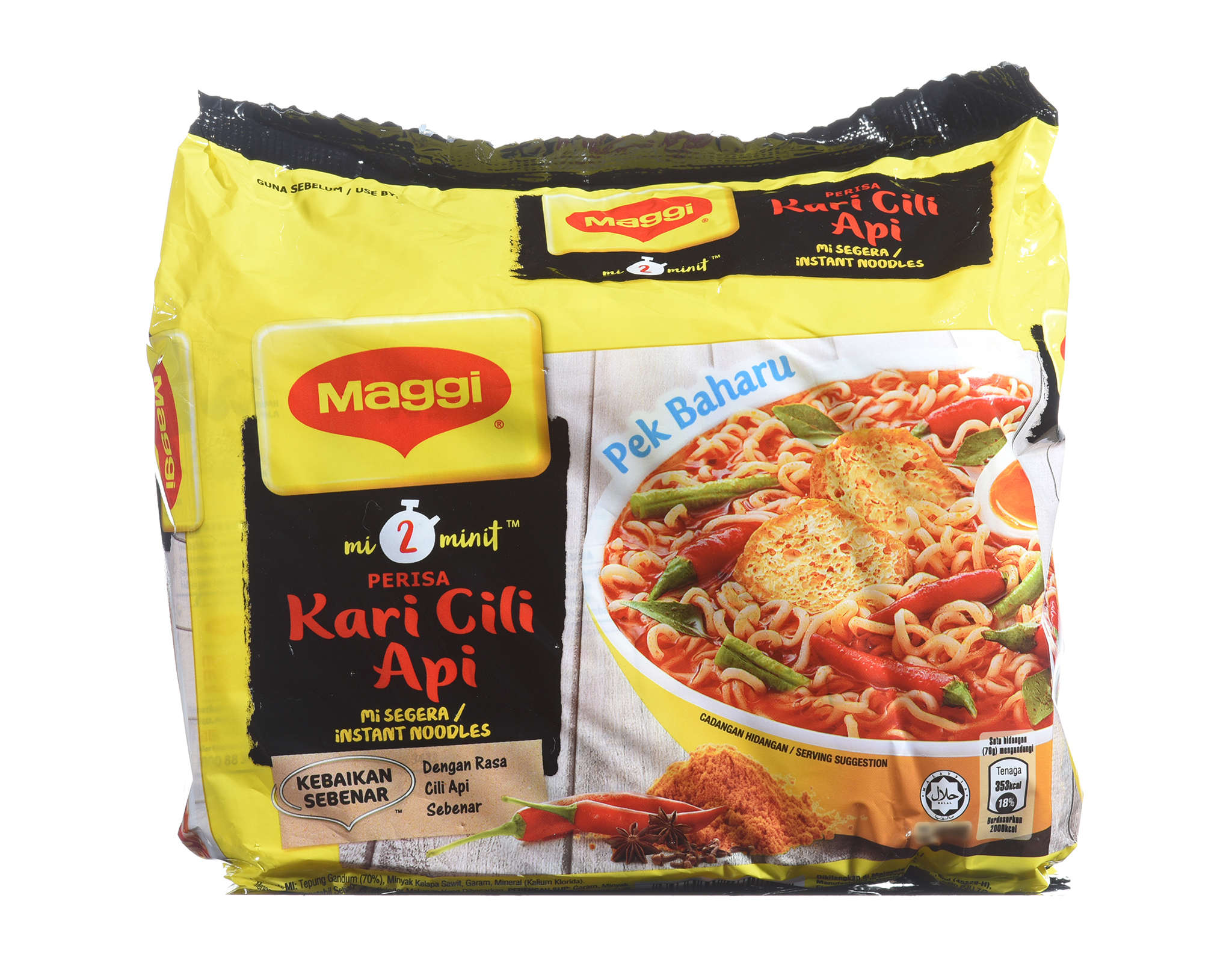 Maggi 2 Minute Curry Cili Api Instant Noodle | myaeon2go