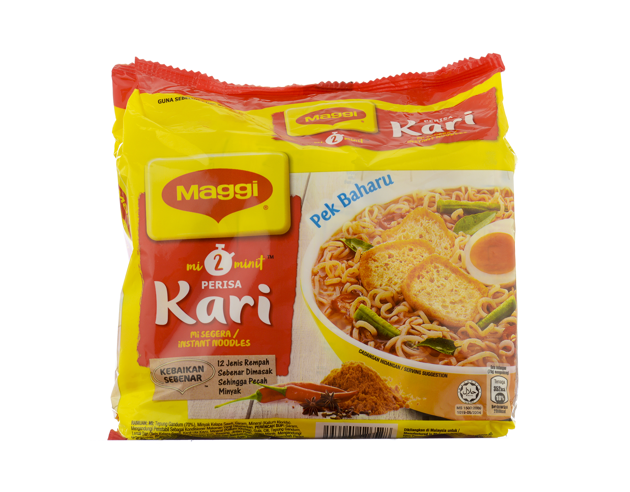 Maggi 2 Minute Curry Instant Noodle 2 Minute Curry Instant Noodle ...