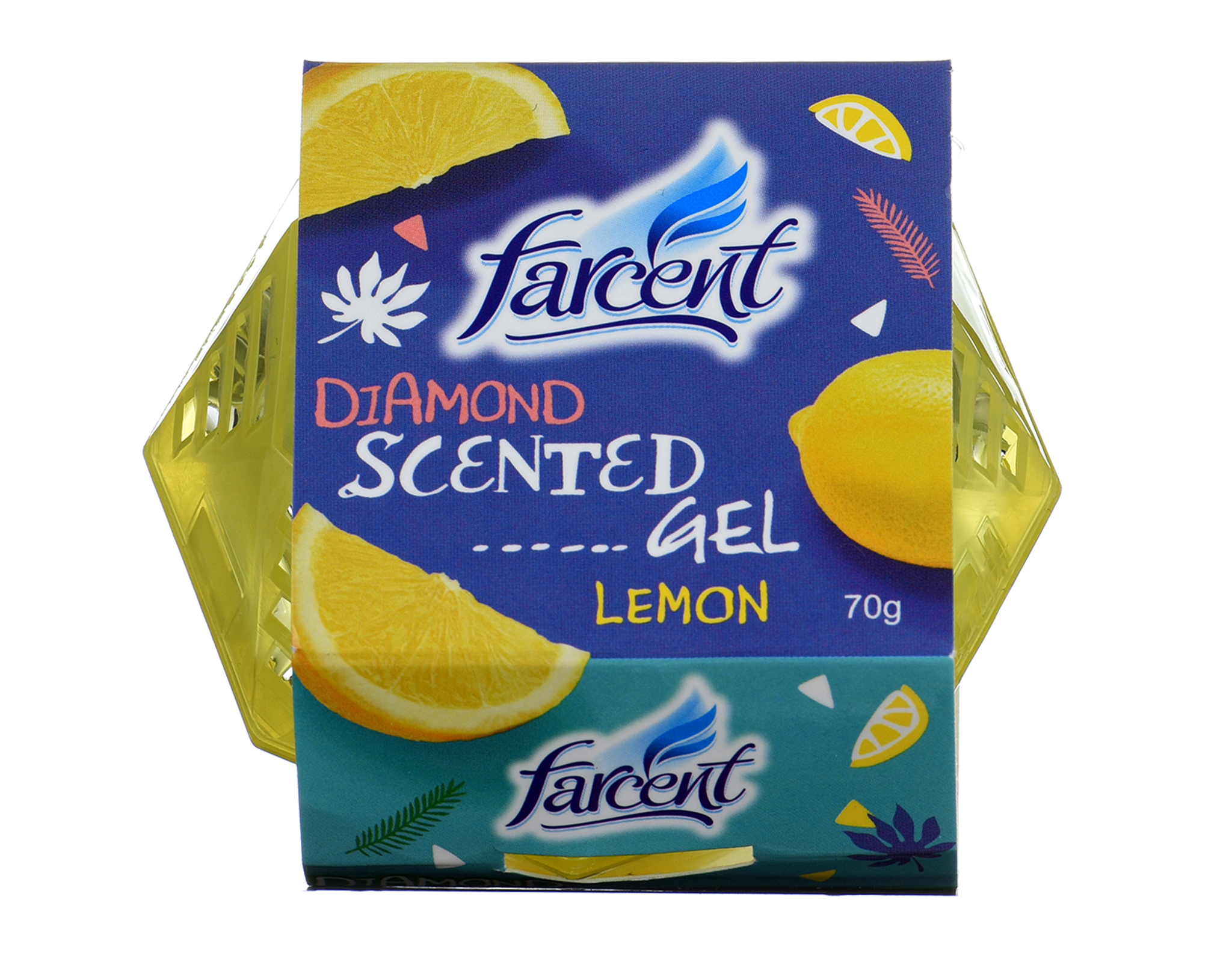 Farcent Diamond Scented Gel Lemon | myaeon2go