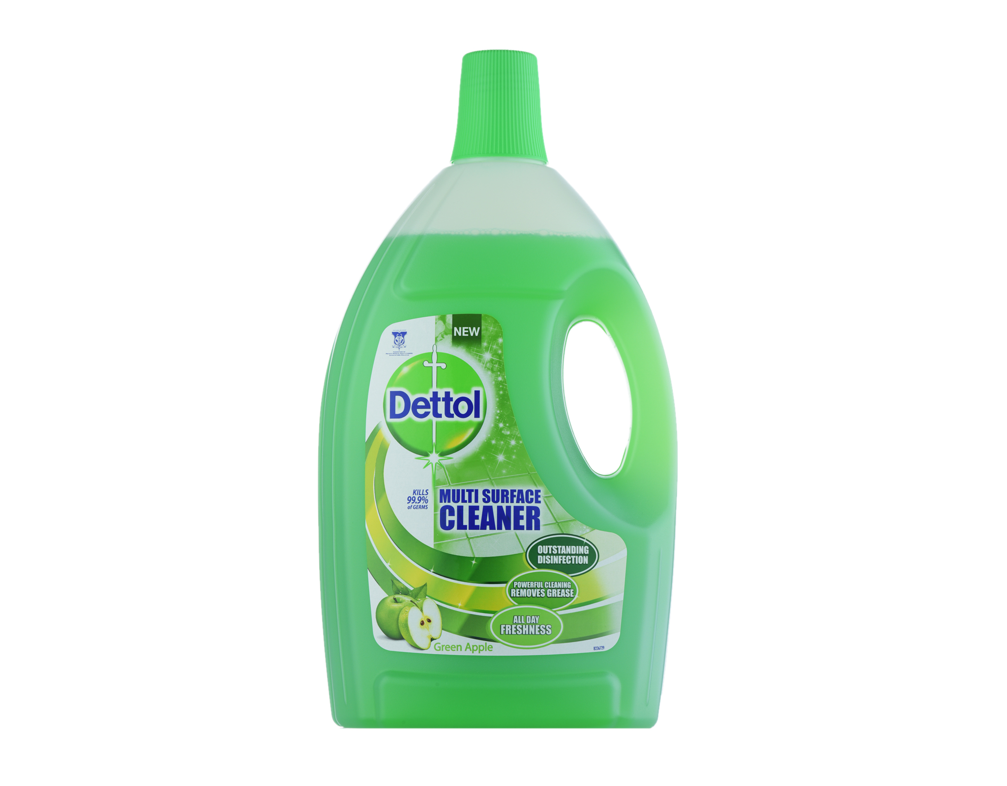 Dettol Multi Surface Cleaner Apple 2.5L - Kills 99.9%