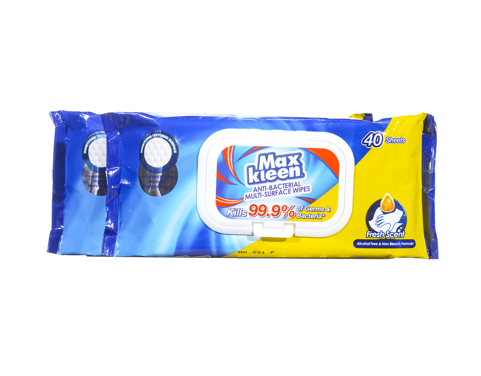 Maxkleen 9 Anti-Bacterial Multi-Surface Wipes | myaeon2go