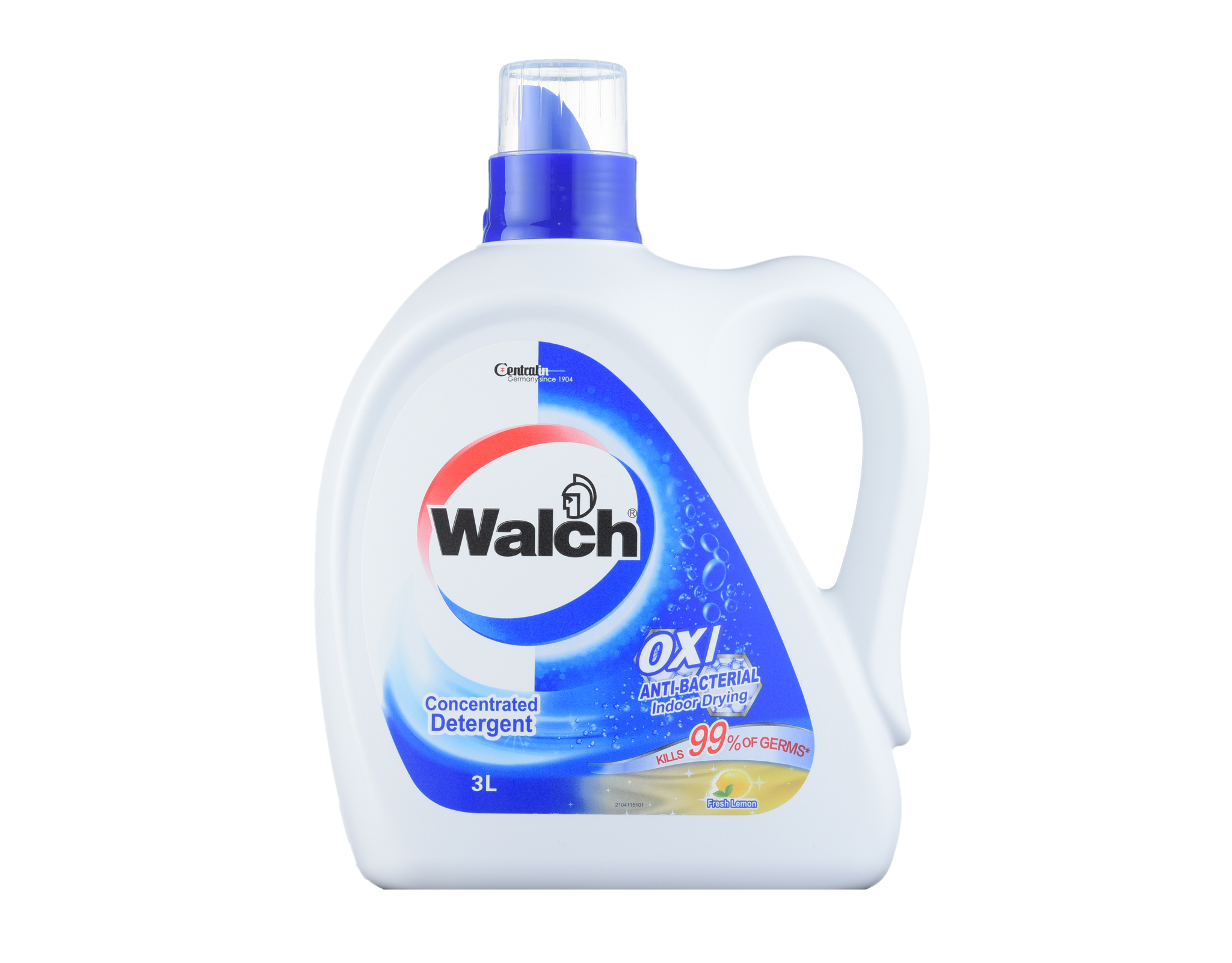 Walch Oxi Clean Detergent, 3L - Kills 99% of Germs