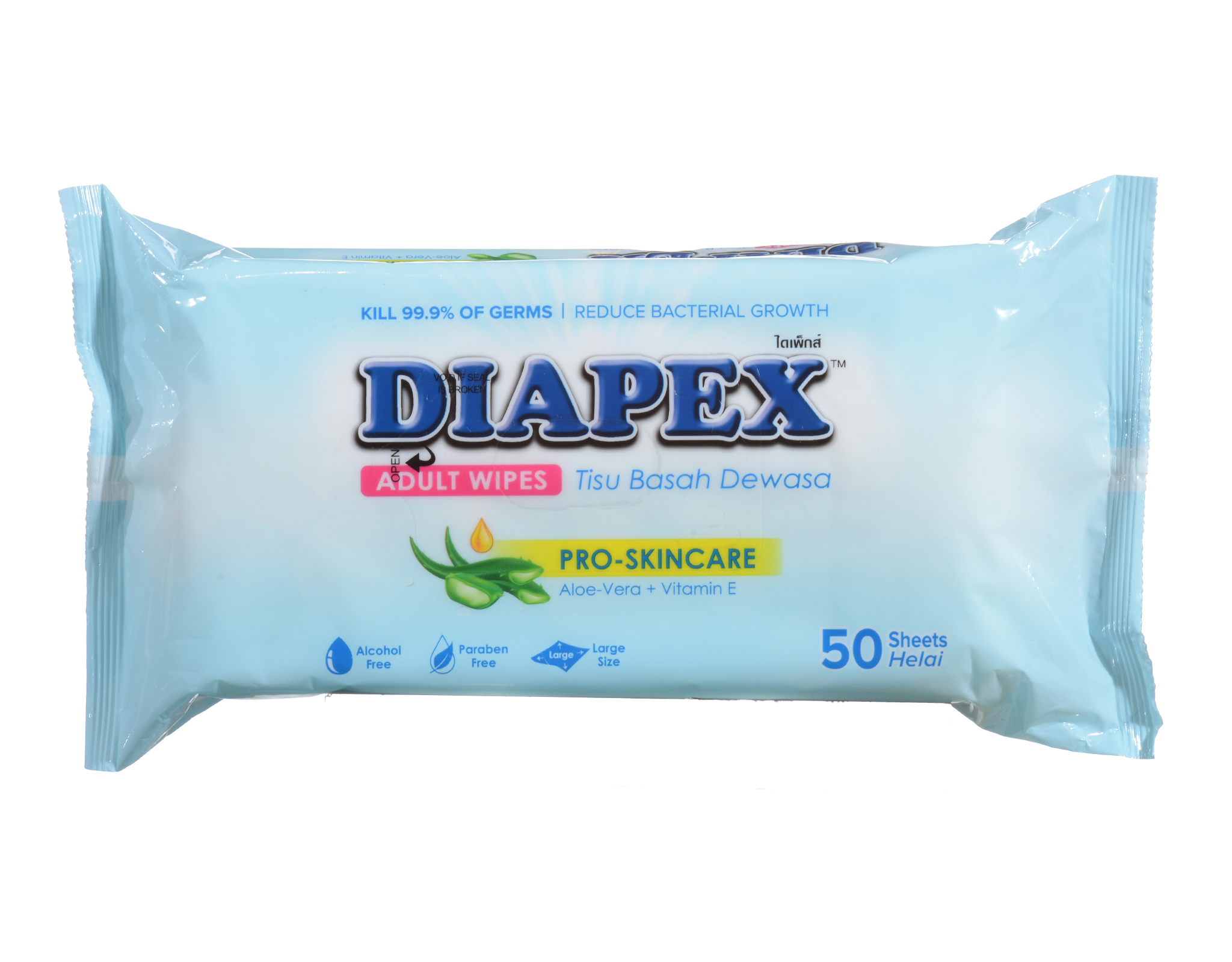 Diapex Adult Wipes | myaeon2go