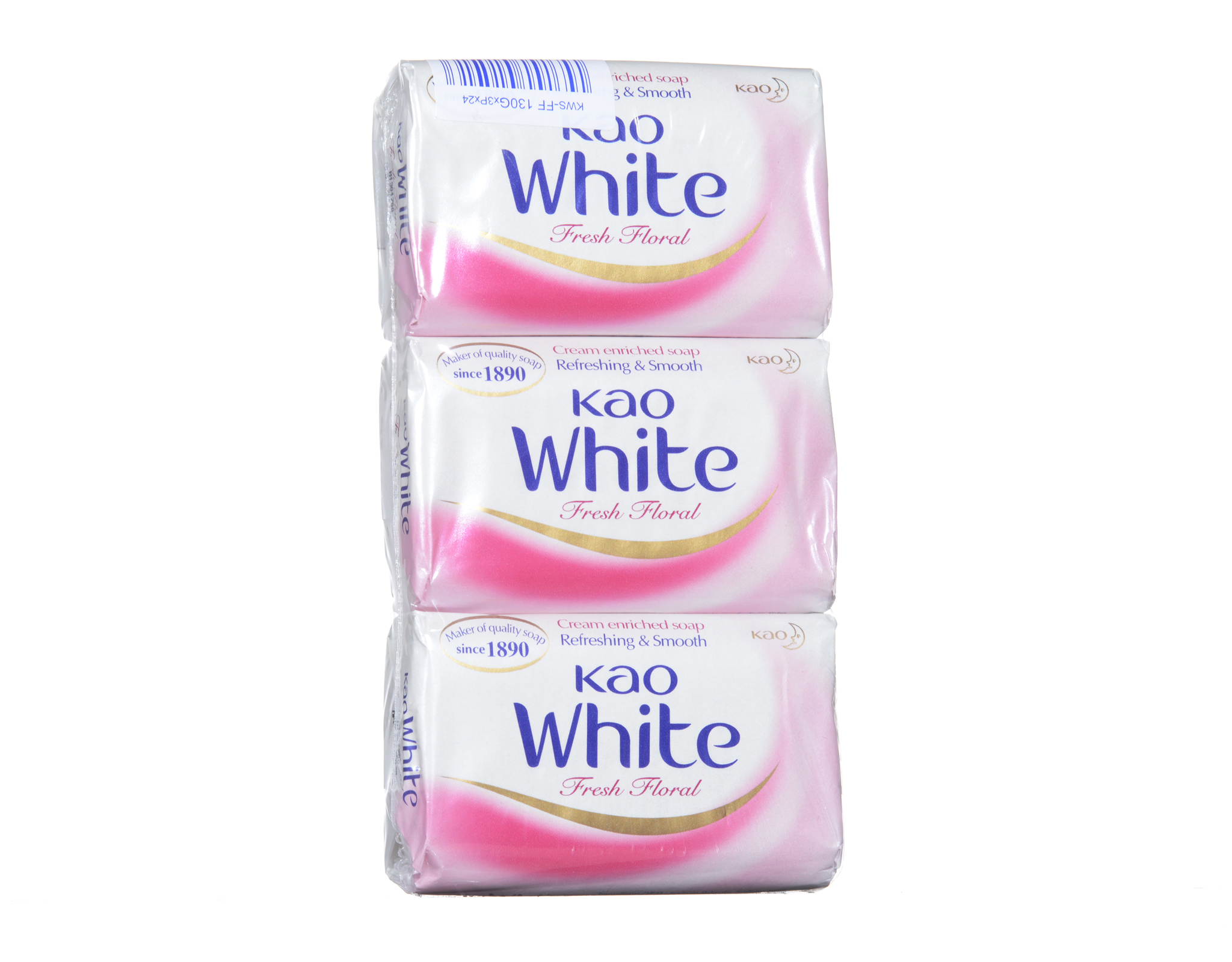 Kao White Soap Bar Fresh Floral | myaeon2go