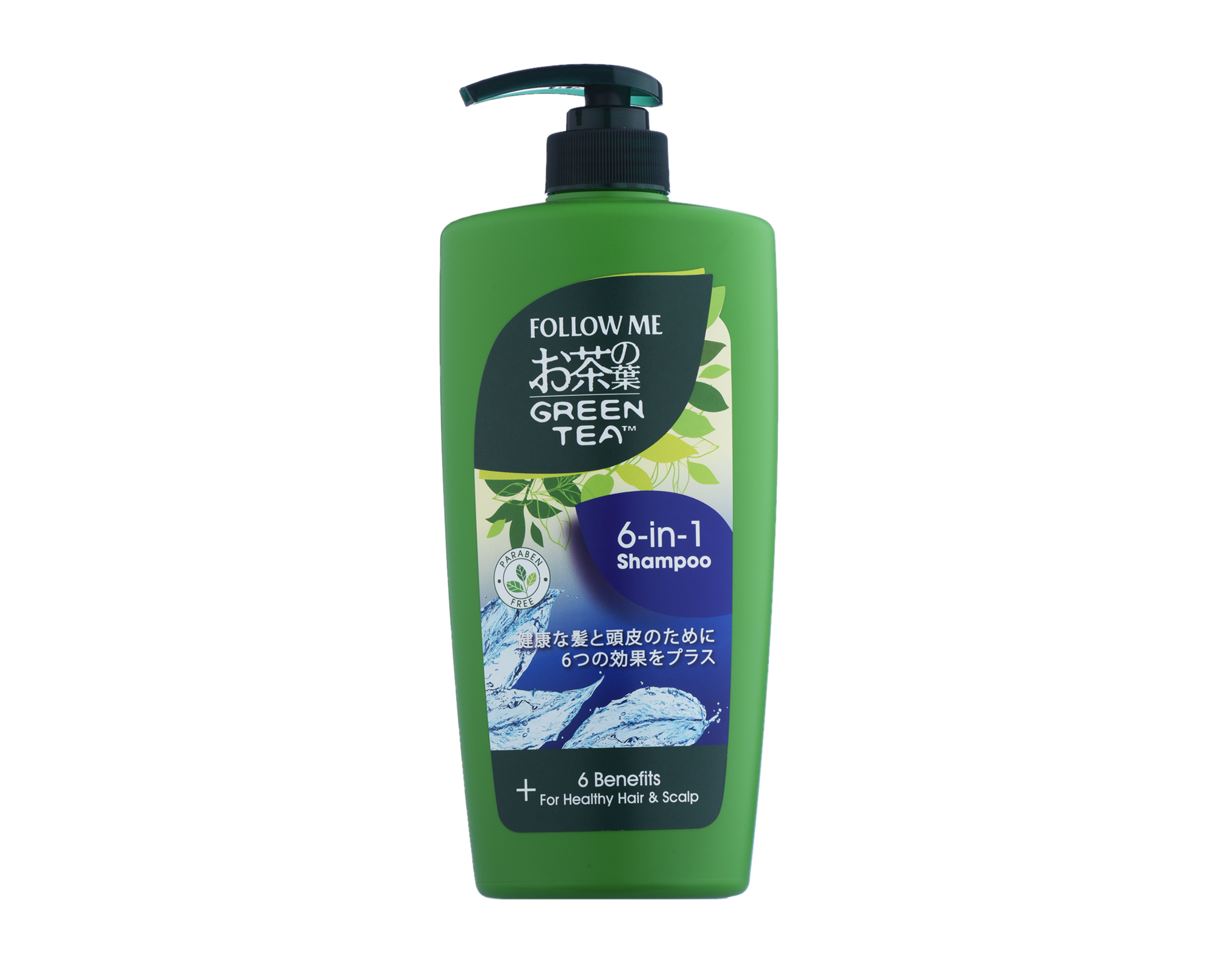 Follow Me Green Tea Shampoo 6 In 1 | myaeon2go