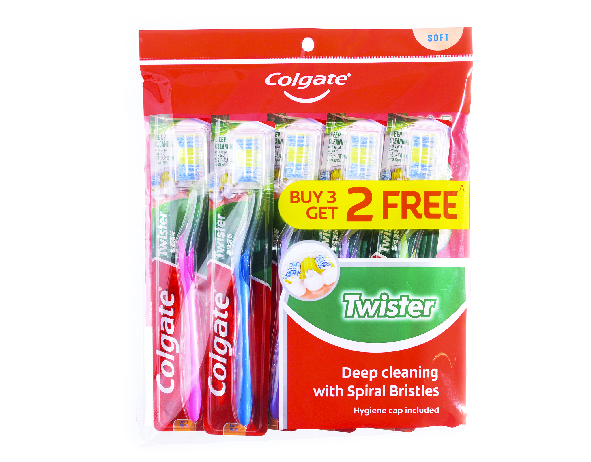 Colgate Toothbrush Twister Fresh Soft | myaeon2go