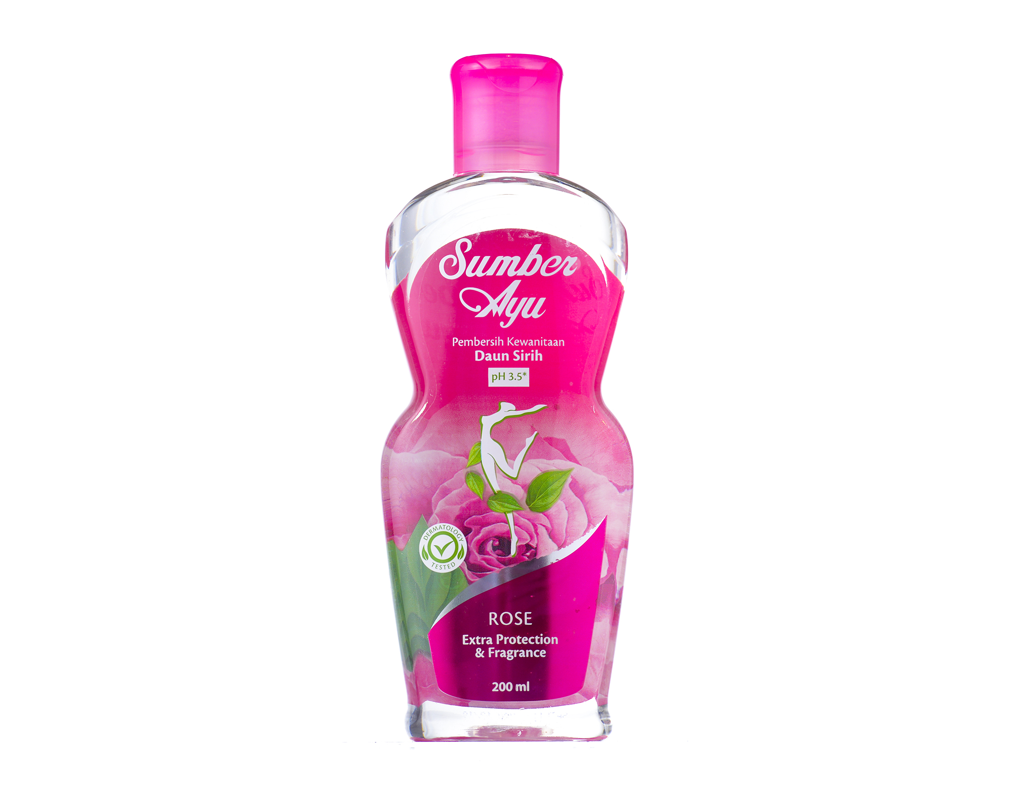 Sumber Ayu Logo Sabun Daun Sirih, 200 Ml (Rose)