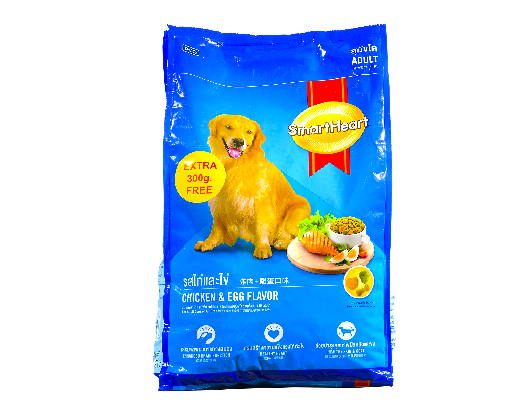 Smart Heart Adult Dog Food Chicken & Egg Flavour | myaeon2go