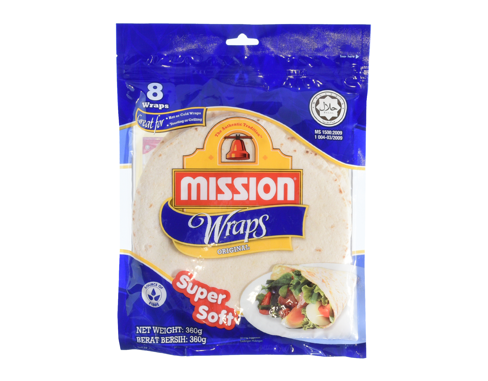 Mission Wraps Original, 360g - Super Soft & Versatile