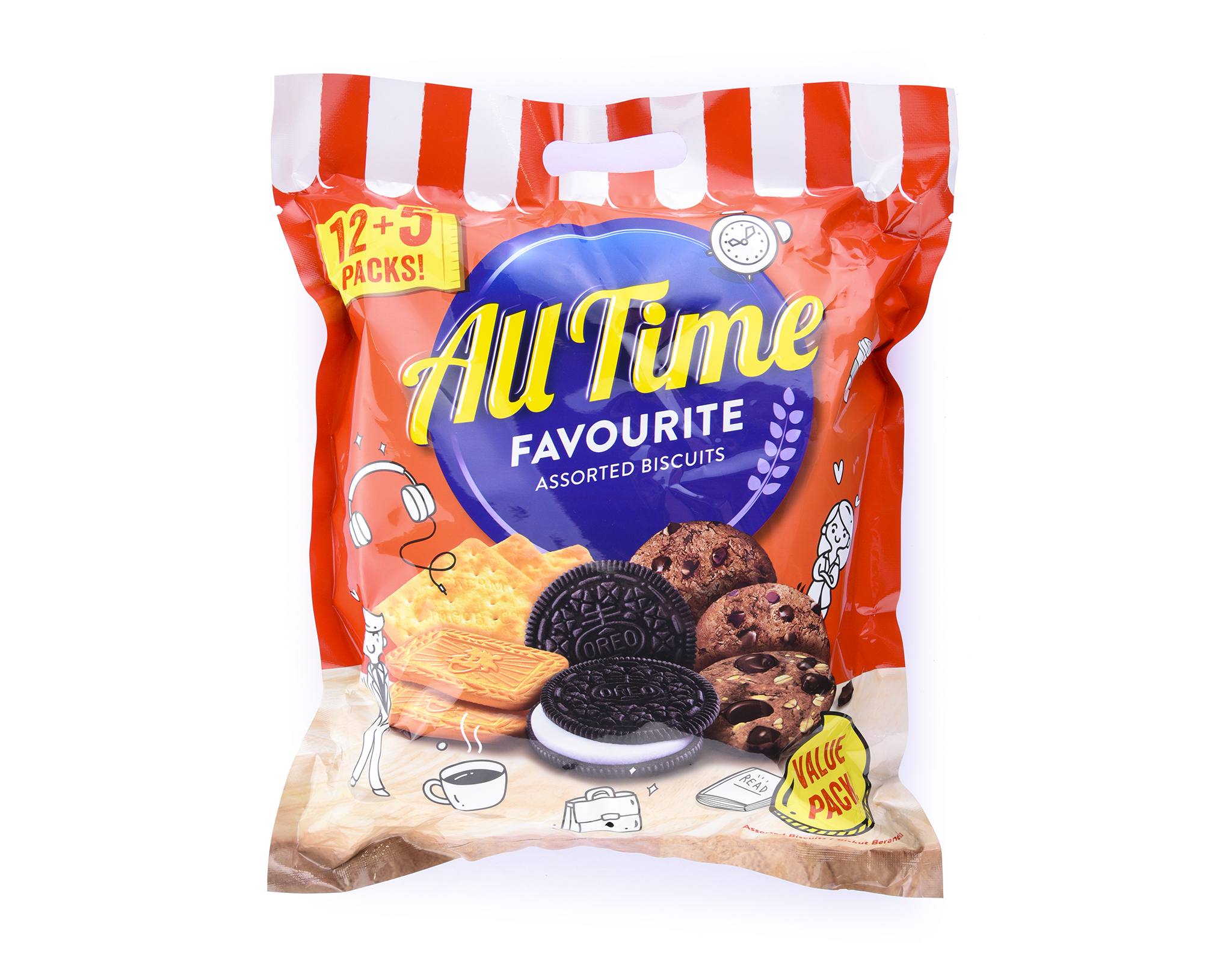 All Time Assorted Biscuits, 499 g - Delicious Variety