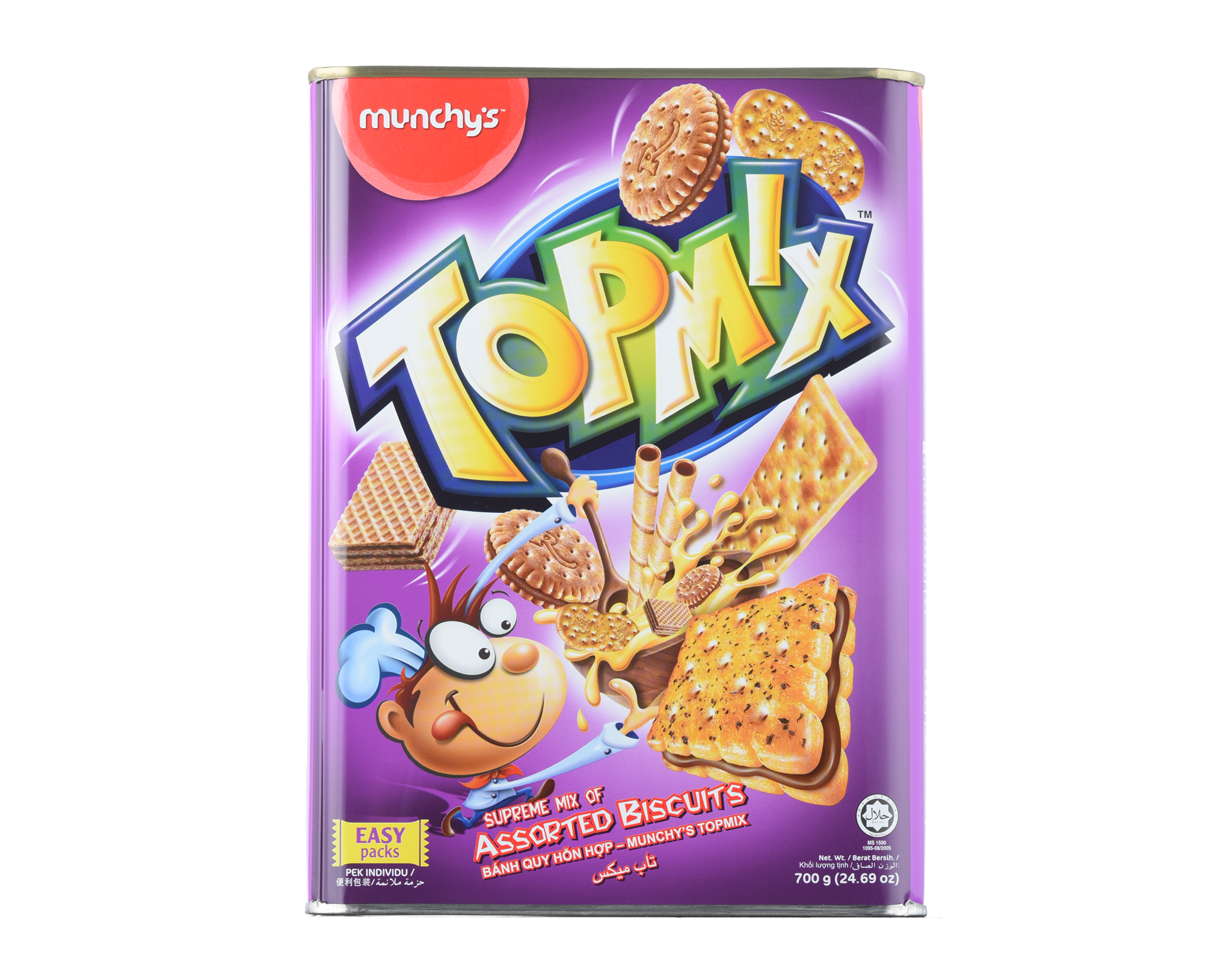 Munchy's Topmix Assorted 700g Delicious Assorted Biscuits